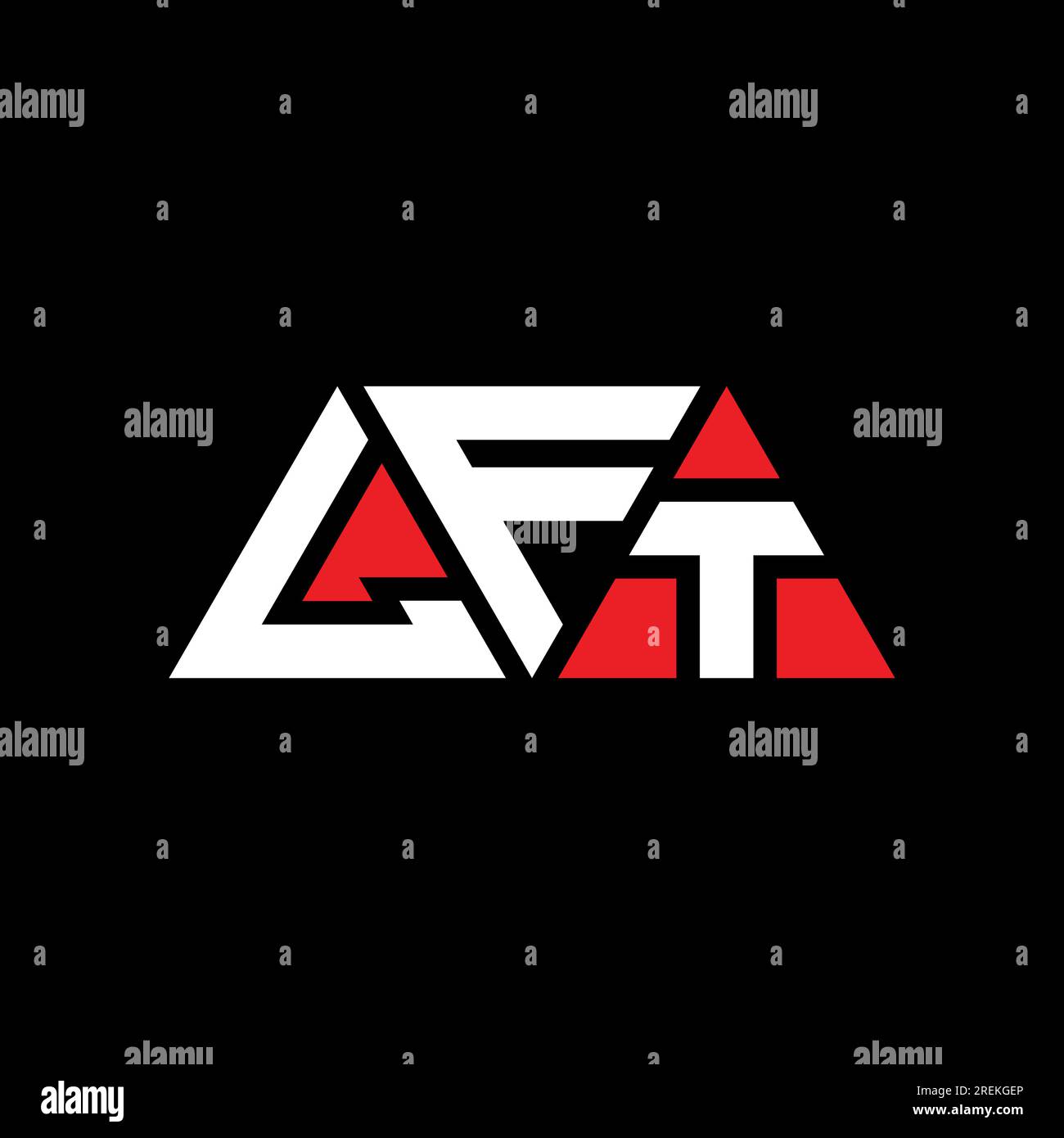 Lft Triangle Letter Logo Design With Triangle Shape Lft Triangle Logo Design Monogram Lft