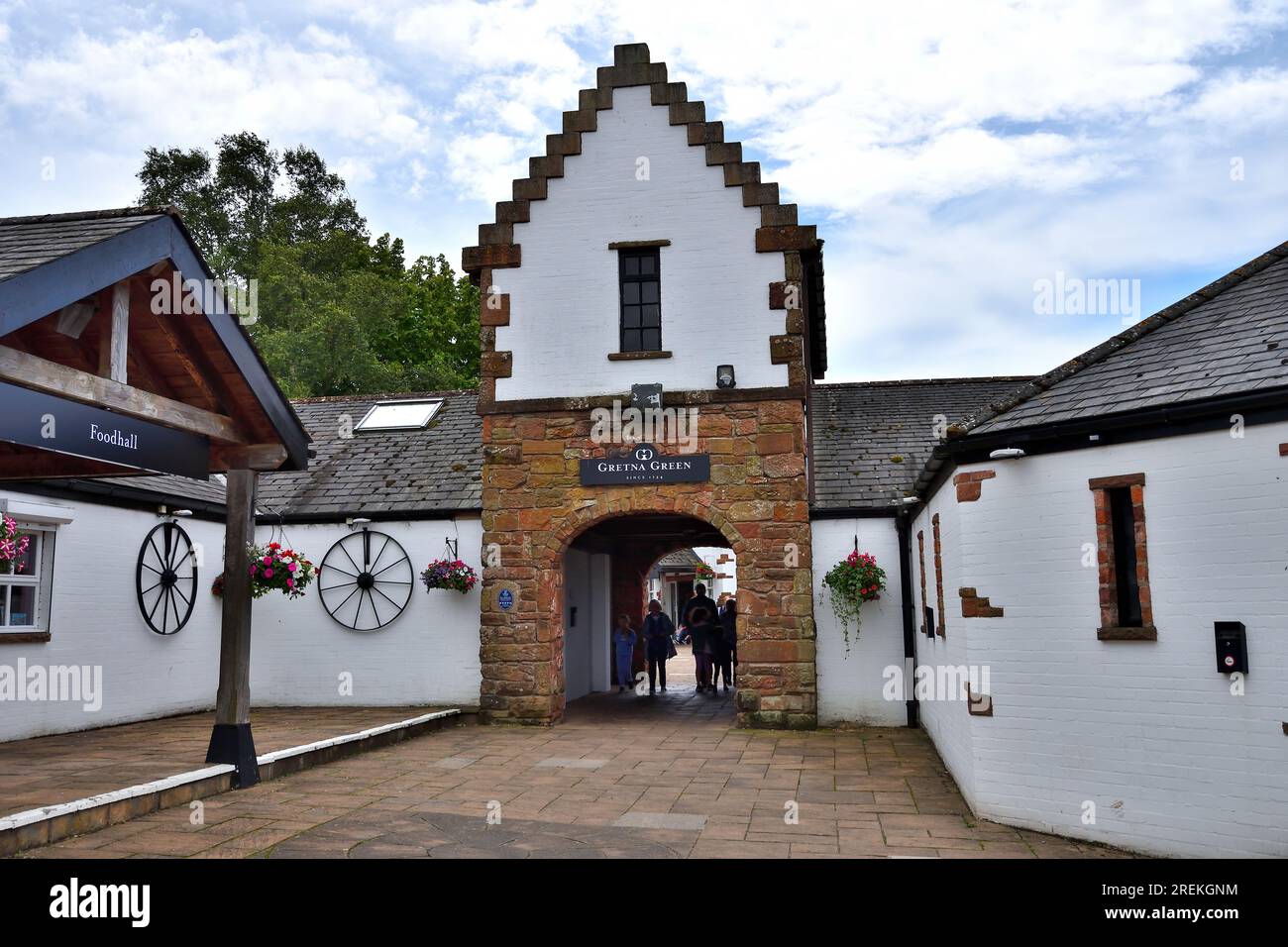 Gretna green chapel hi-res stock photography and images - Alamy