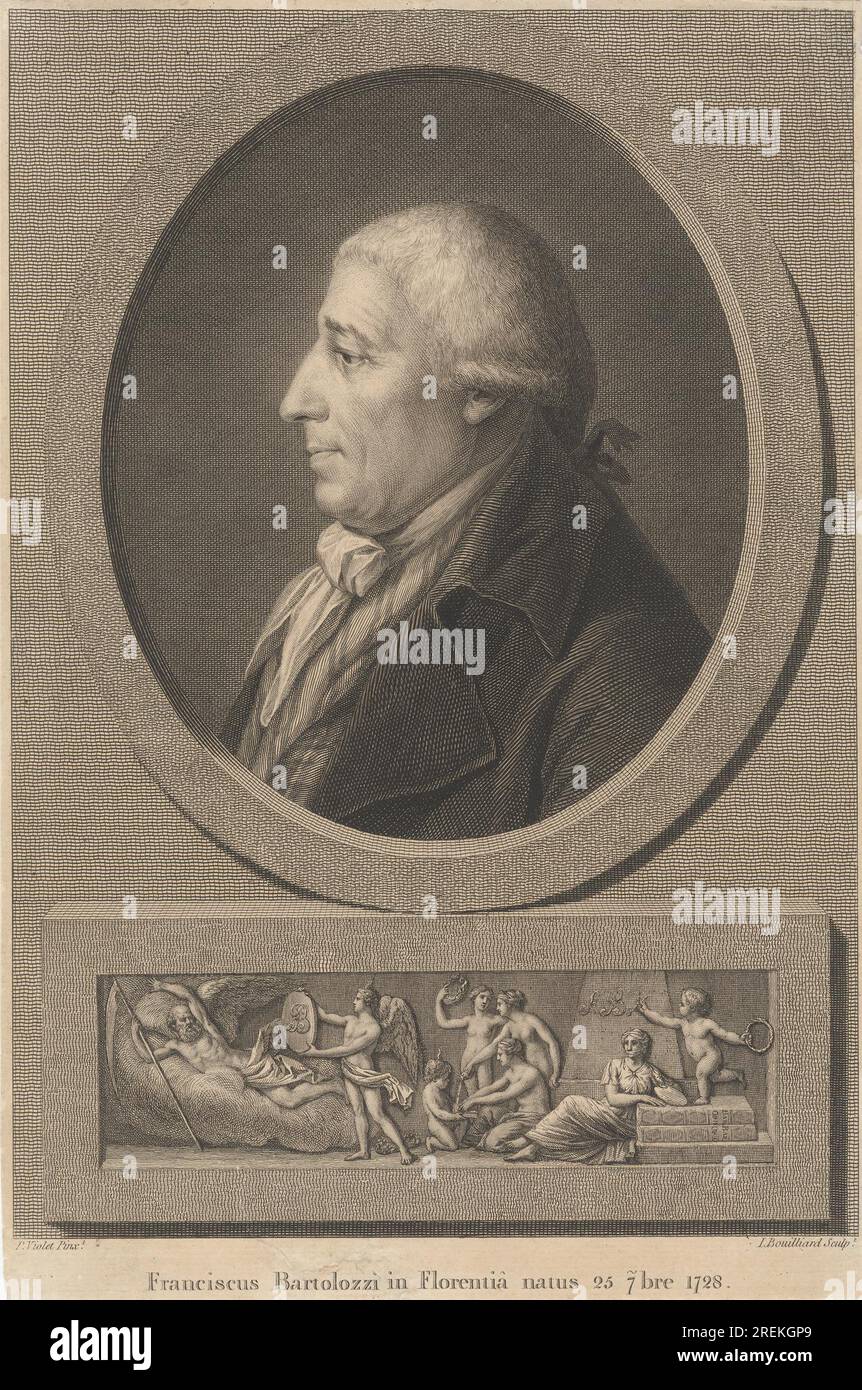 Franciscus Bartolozzi by Jacques Bouillard Stock Photo - Alamy