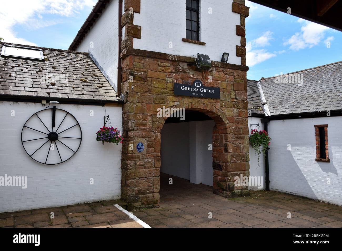 Gretna green chapel hi-res stock photography and images - Alamy