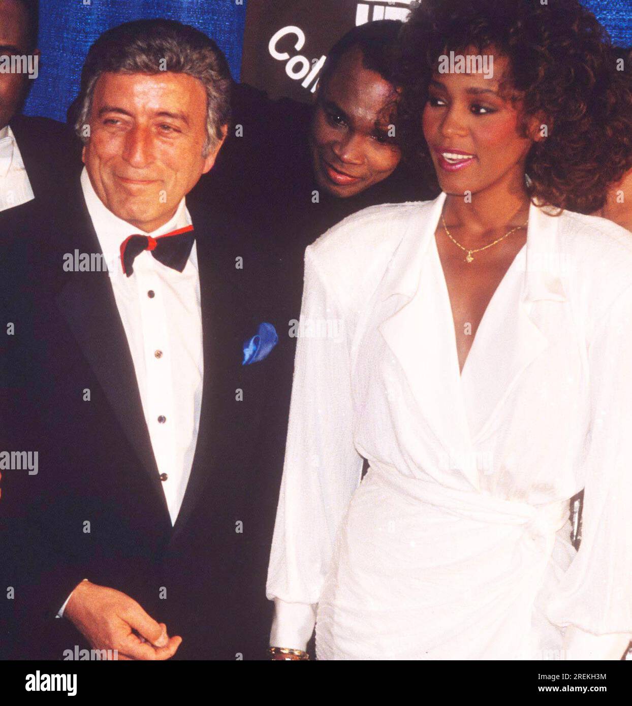 1990 Tony Bennett Sugar Ray Leonard Whitney Houston John Barrett ...