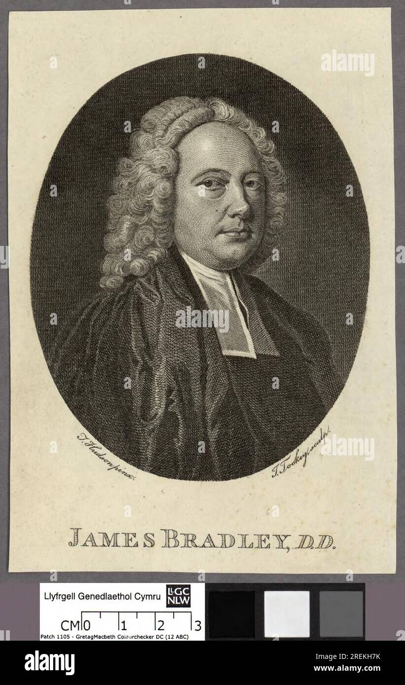 James Bradley, D.D 18th century by James Tookey Stock Photo - Alamy