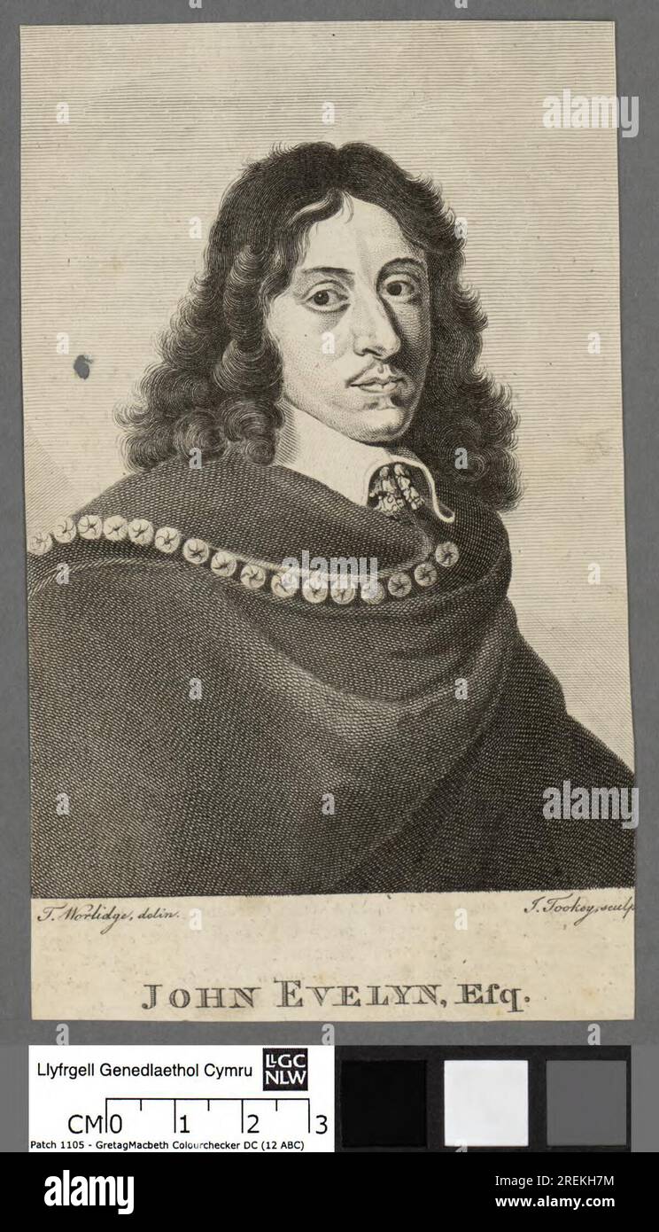 John Evelyn, Esq circa 1800 by James Tookey Stock Photo - Alamy