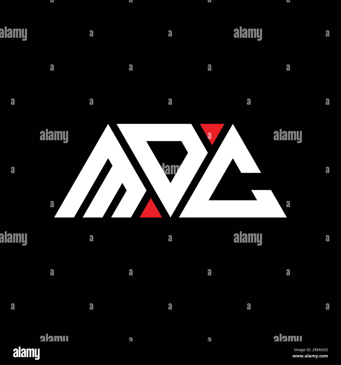 Mdc logo design Stock Vector Images - Alamy