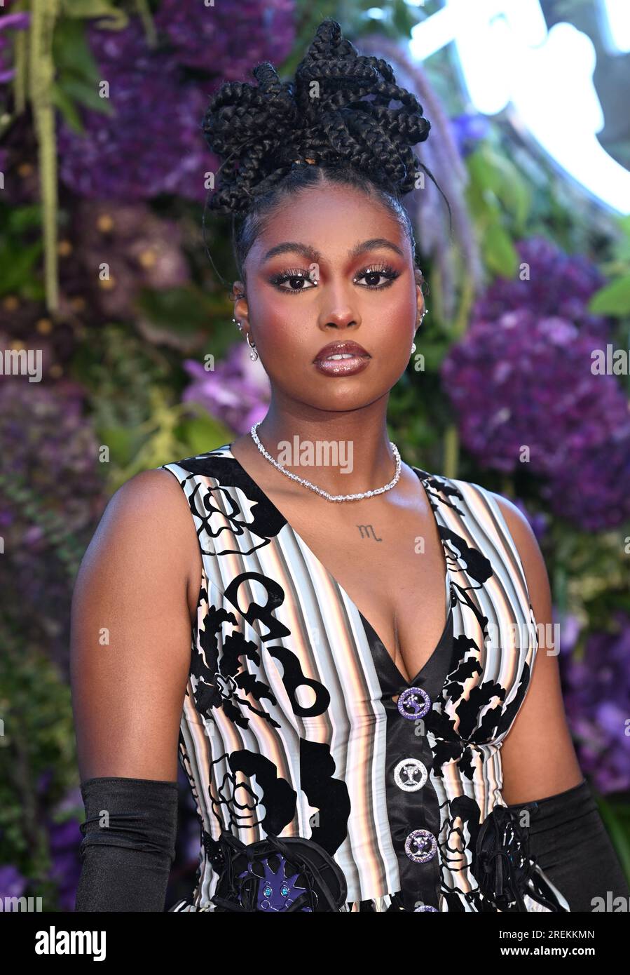 London, UK. July 28th, 2023. Tiana Major arriving at The Mike Gala ...