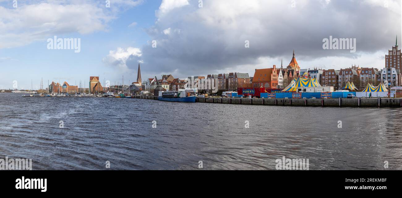 Rostock City Harbour Impressions Stock Photo - Alamy