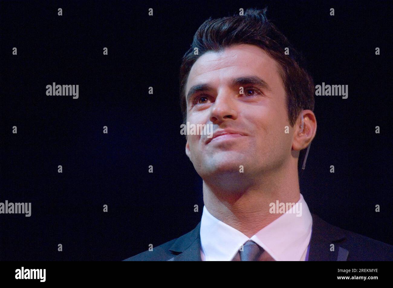 Television presenter Steve Jones comparing at the Welcome to Wales ...