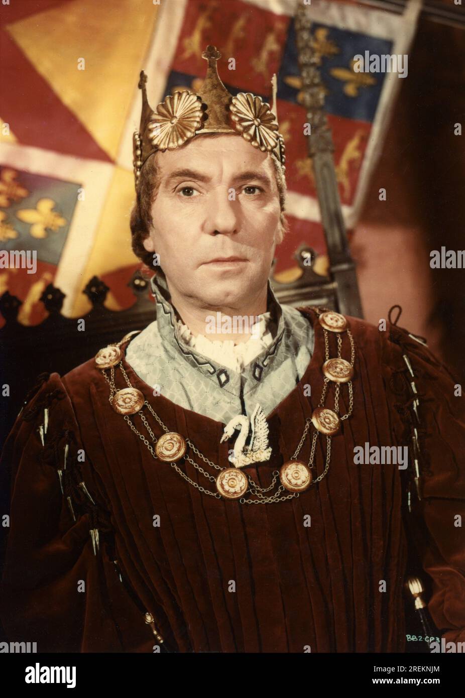 RALPH RICHARDSON Portrait as Duke of Buckingham in RICHARD III 1955 ...