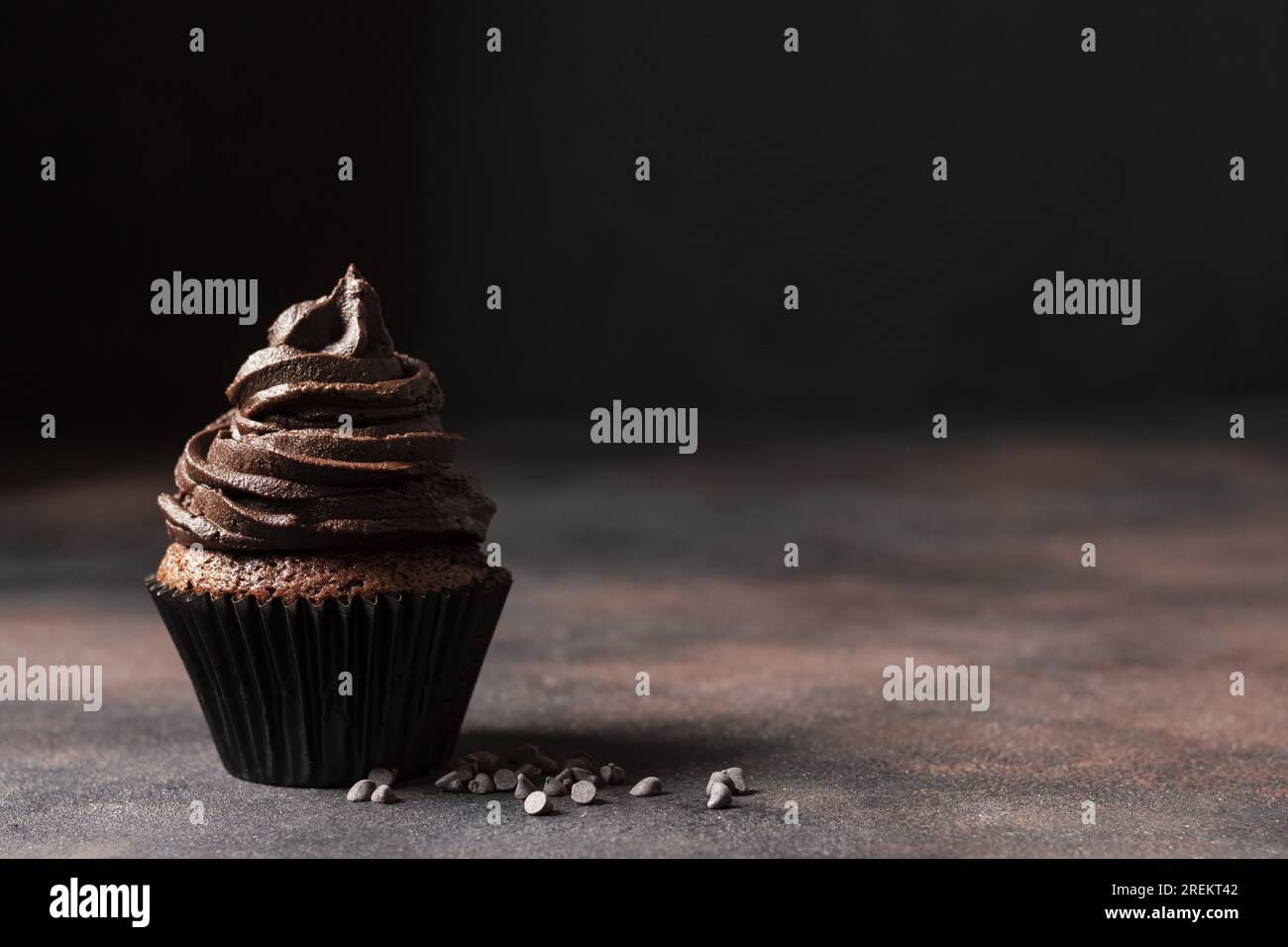 Front view cupcake with copy space. Resolution and high quality ...