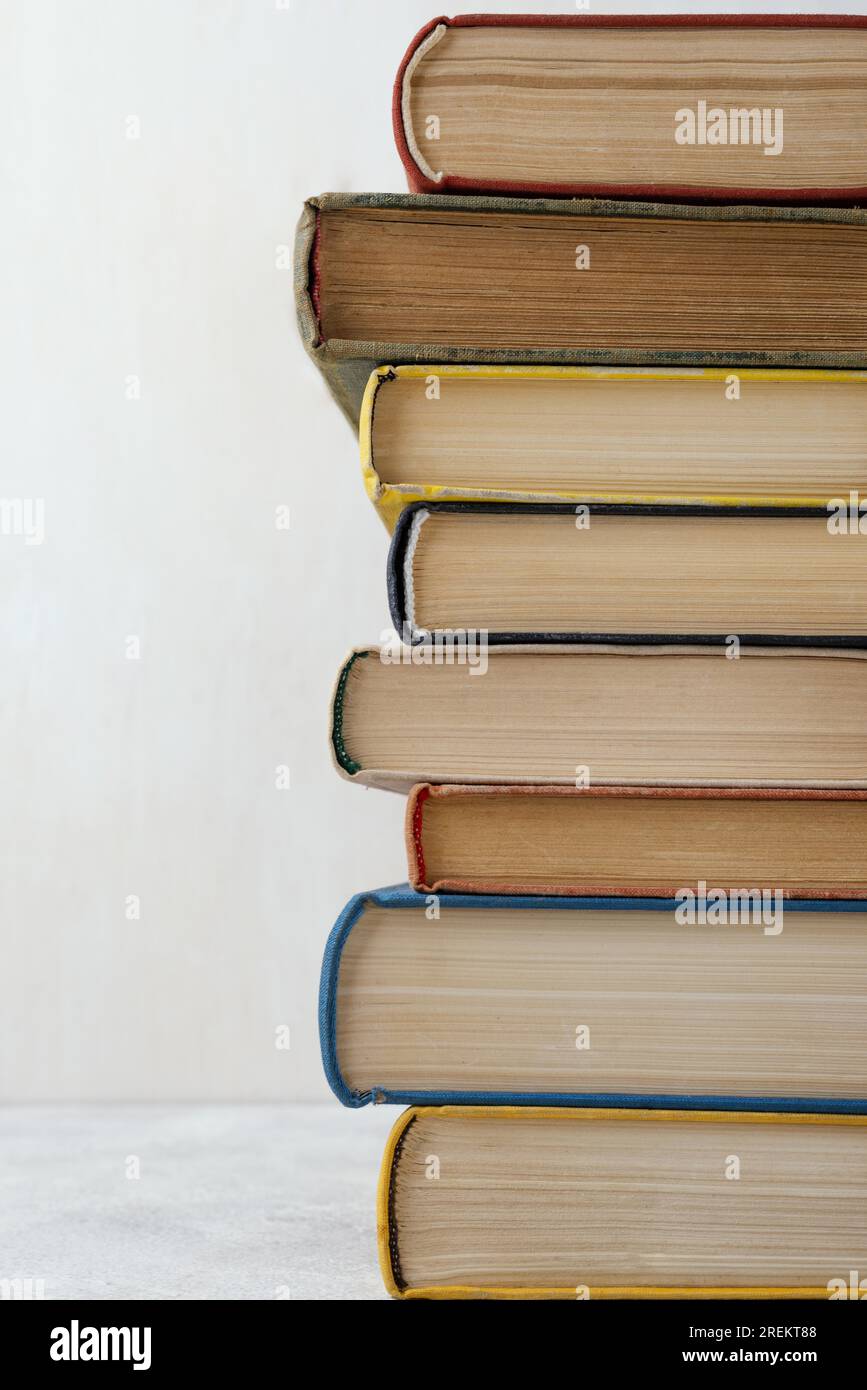 Front view stack books. Resolution and high quality beautiful photo ...