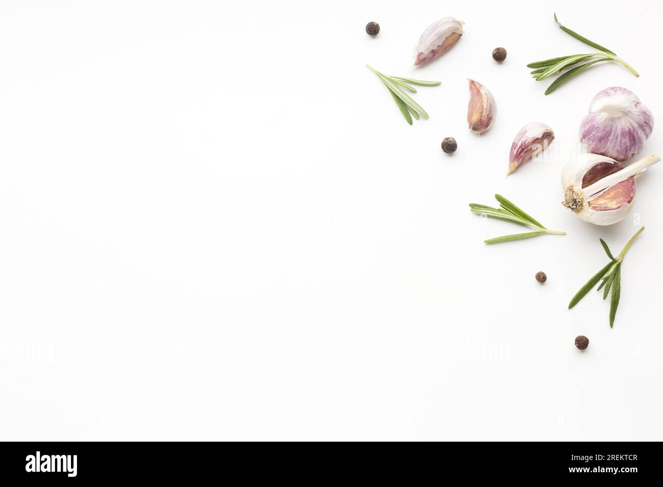 Herbs garlic aligned triangle shape. Resolution and high quality ...