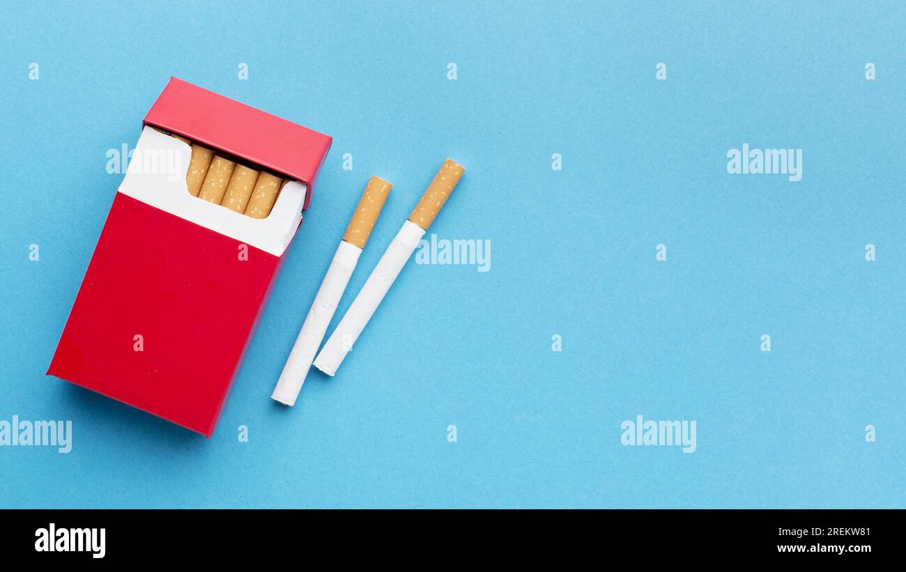Pack cigarettes with copy space. Resolution and high quality beautiful ...