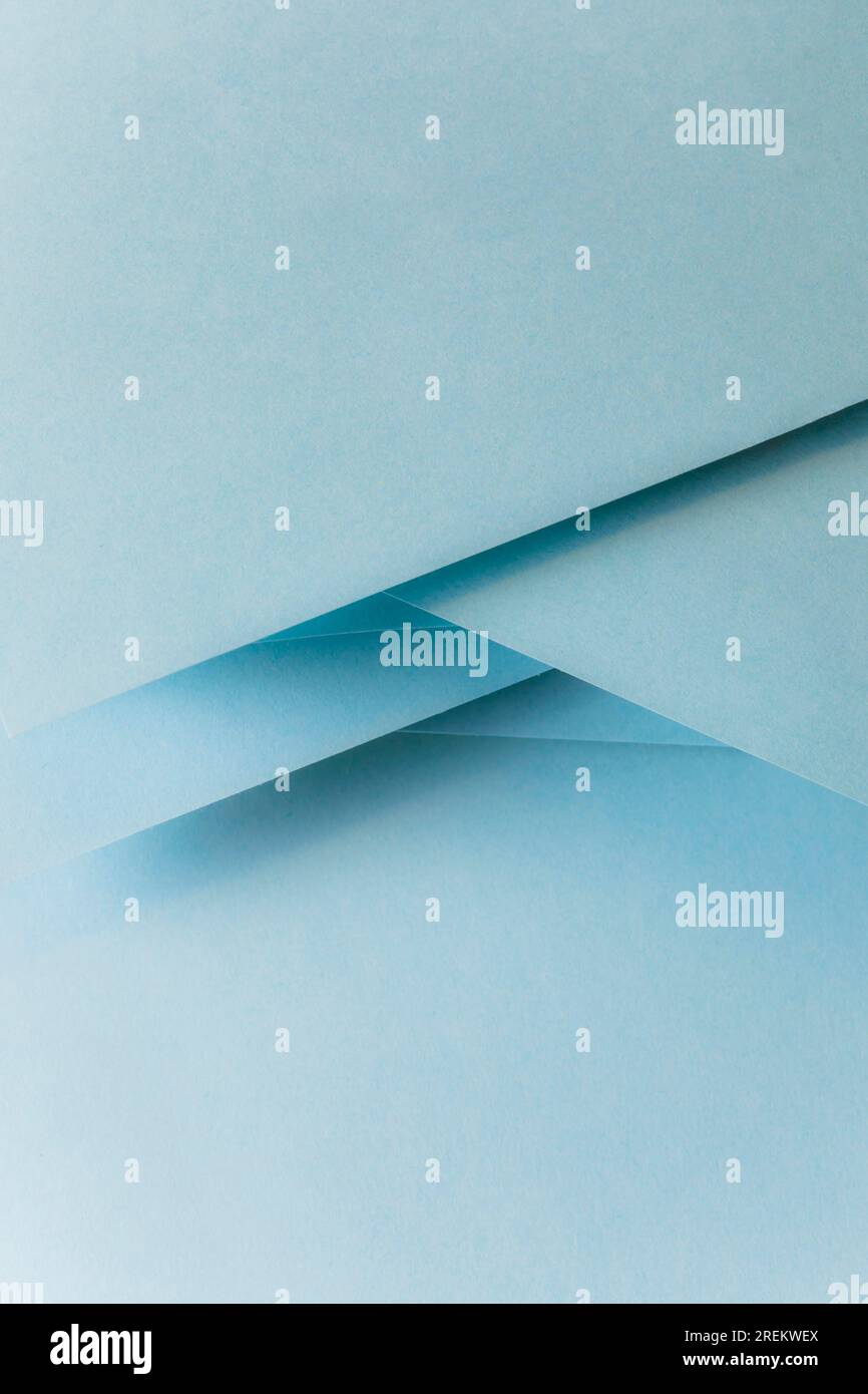 Close up pastel blue colored paper banner. Beautiful photo Stock Photo ...