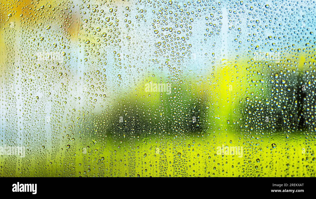 Background rain drops close up. High resolution photo Stock Photo - Alamy