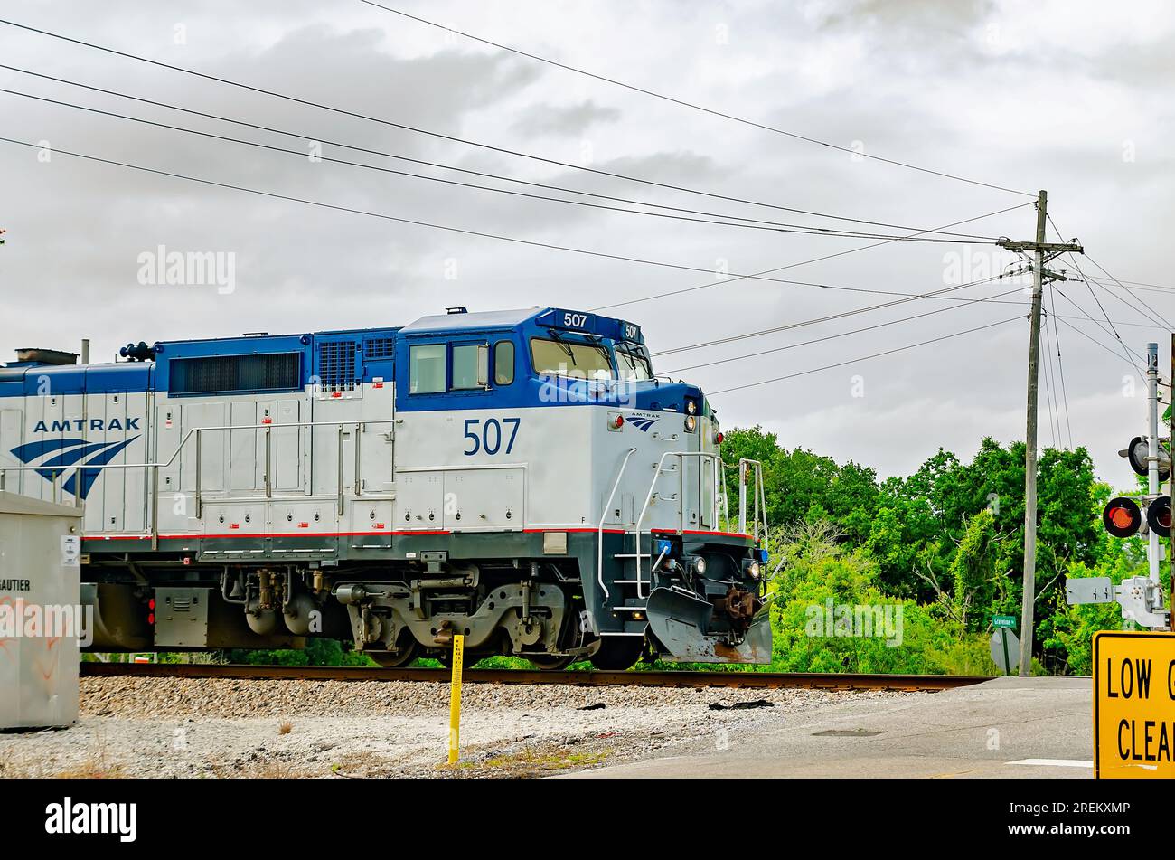 Amtrak testing hi-res stock photography and images - Alamy