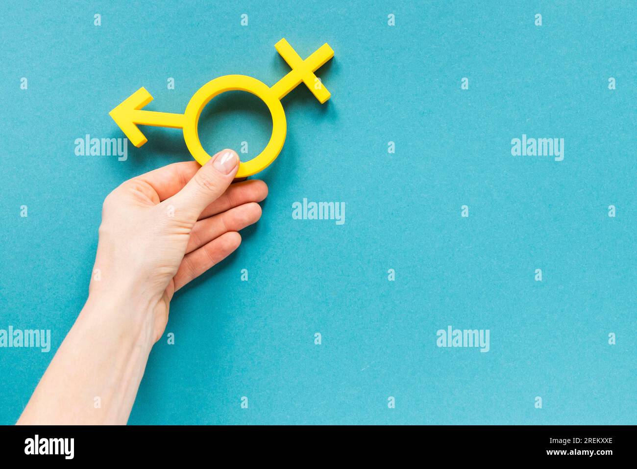 Hand holding colorful equality symbol. High resolution photo Stock ...