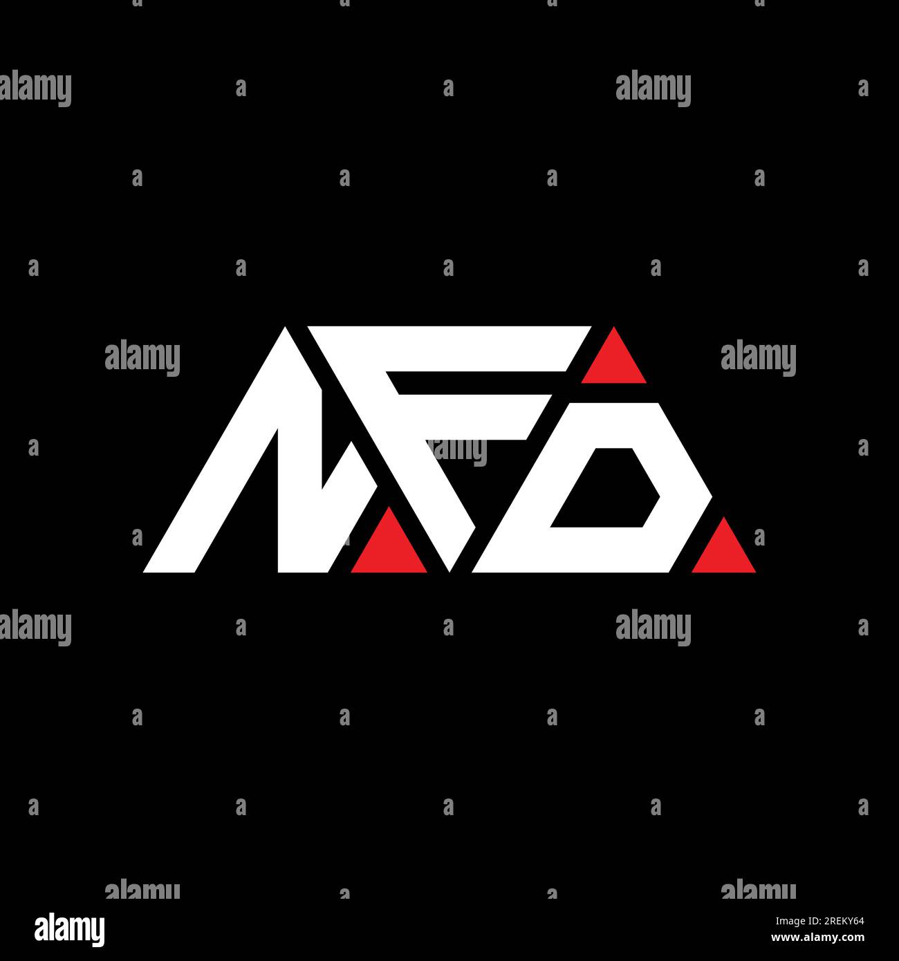 NFD triangle letter logo design with triangle shape. NFD triangle logo ... NFD triangle letter logo design with triangle shape. NFD triangle logo ...