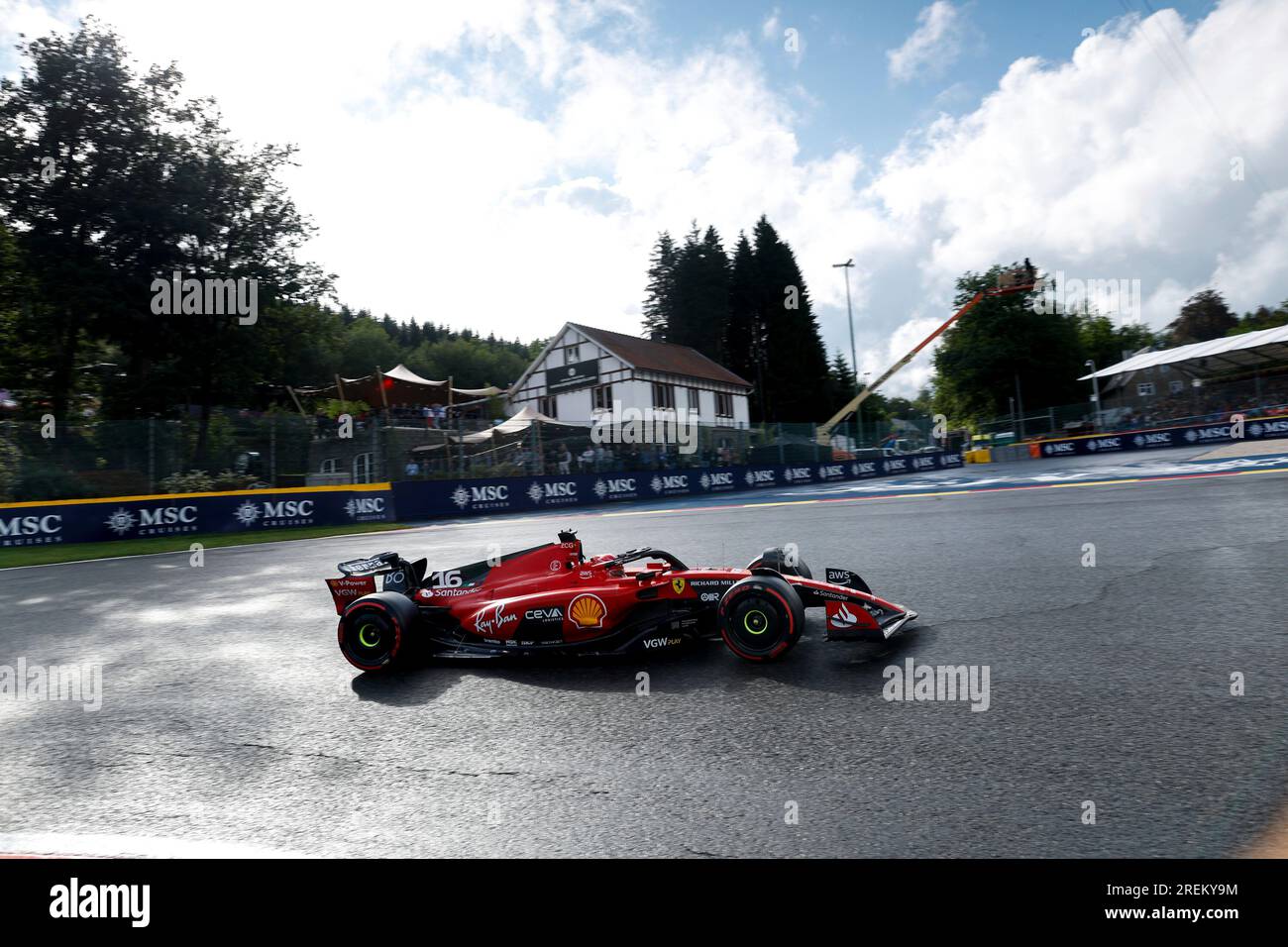 Spa-Francorchamps, Belgium. 28th July, 2023. #16 Charles Leclerc (MCO ...