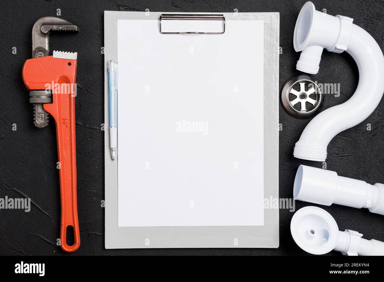 Wrench connectors with clear paper. High resolution photo Stock Photo ...