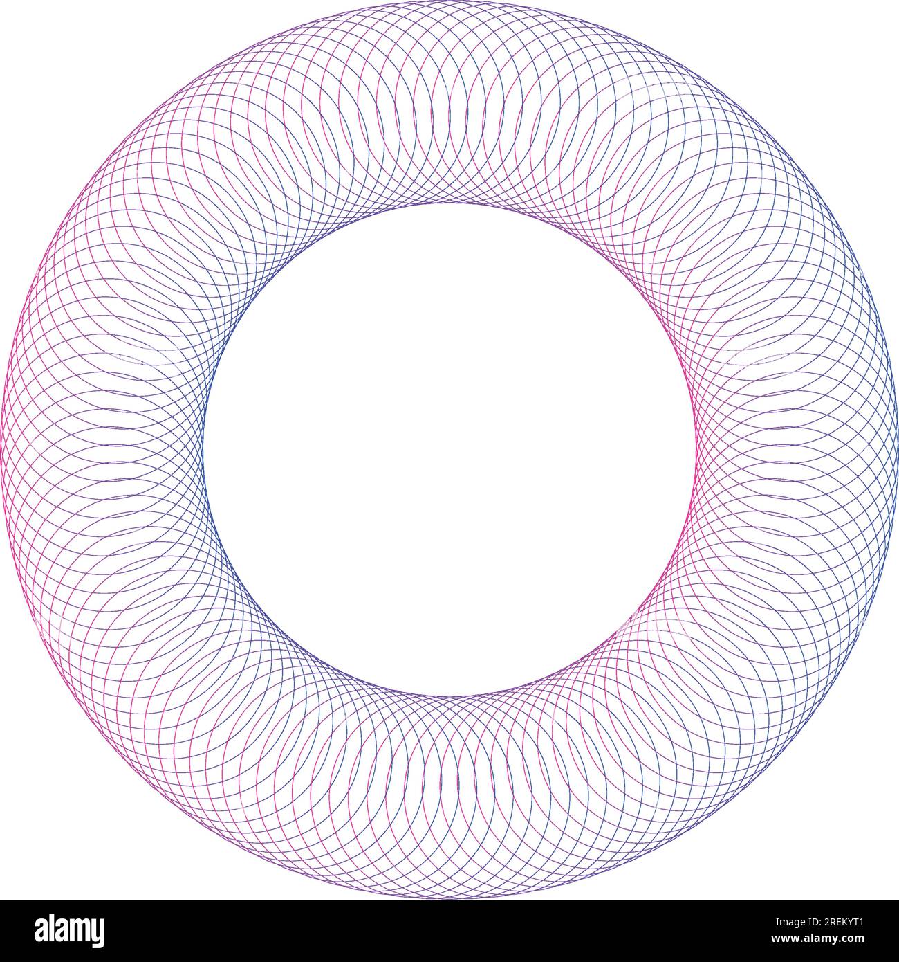 Design elements. Ring circle elegant frame border. Abstract Circular ...