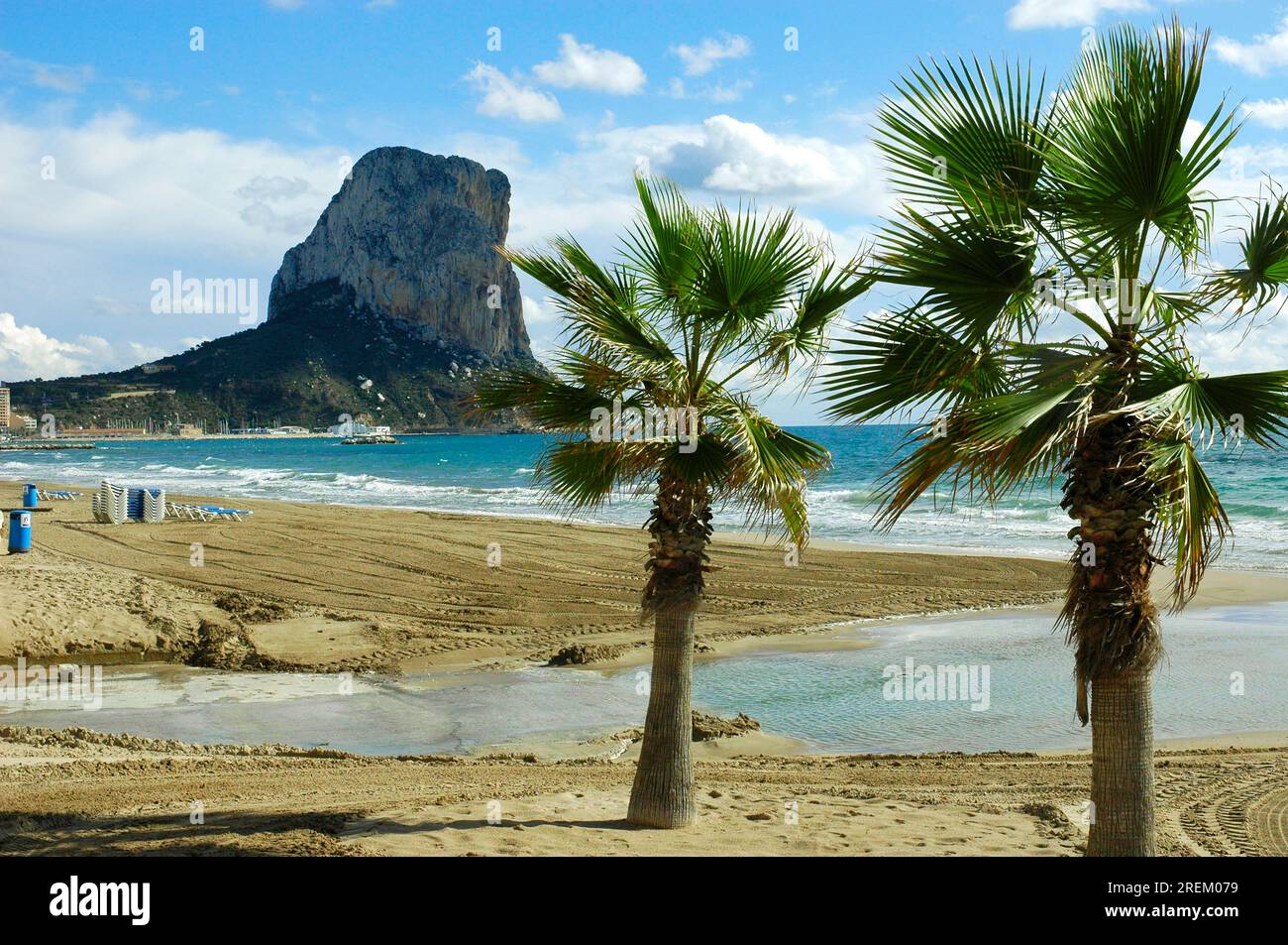 Rock Penon de Ifach, Natural Park, Calpe, Spain Stock Photo - Alamy