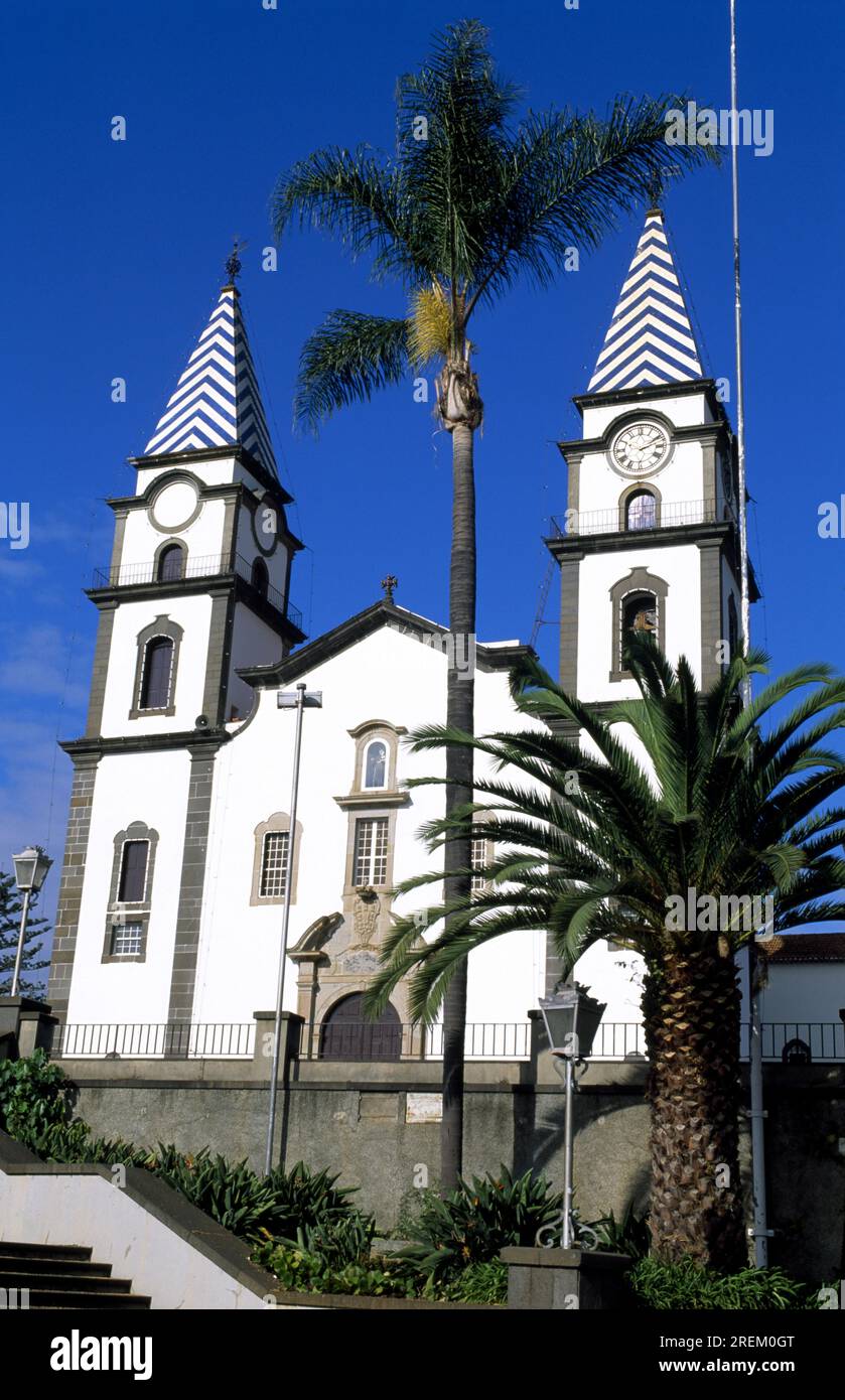 Church, Santo Antonio, Funchal, Madeira Stock Photo - Alamy