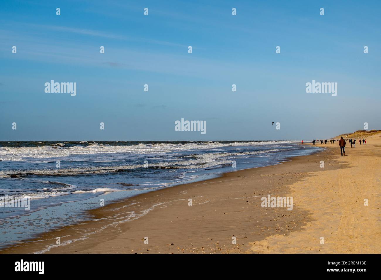 North Sea coast in spring Stock Photo - Alamy