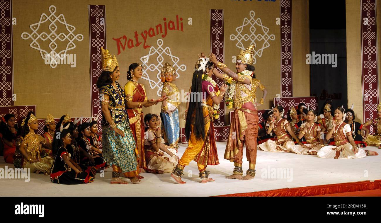 Bharatnatyam Dance Drama, Classical dance in Nataraja Temple at Perur ...