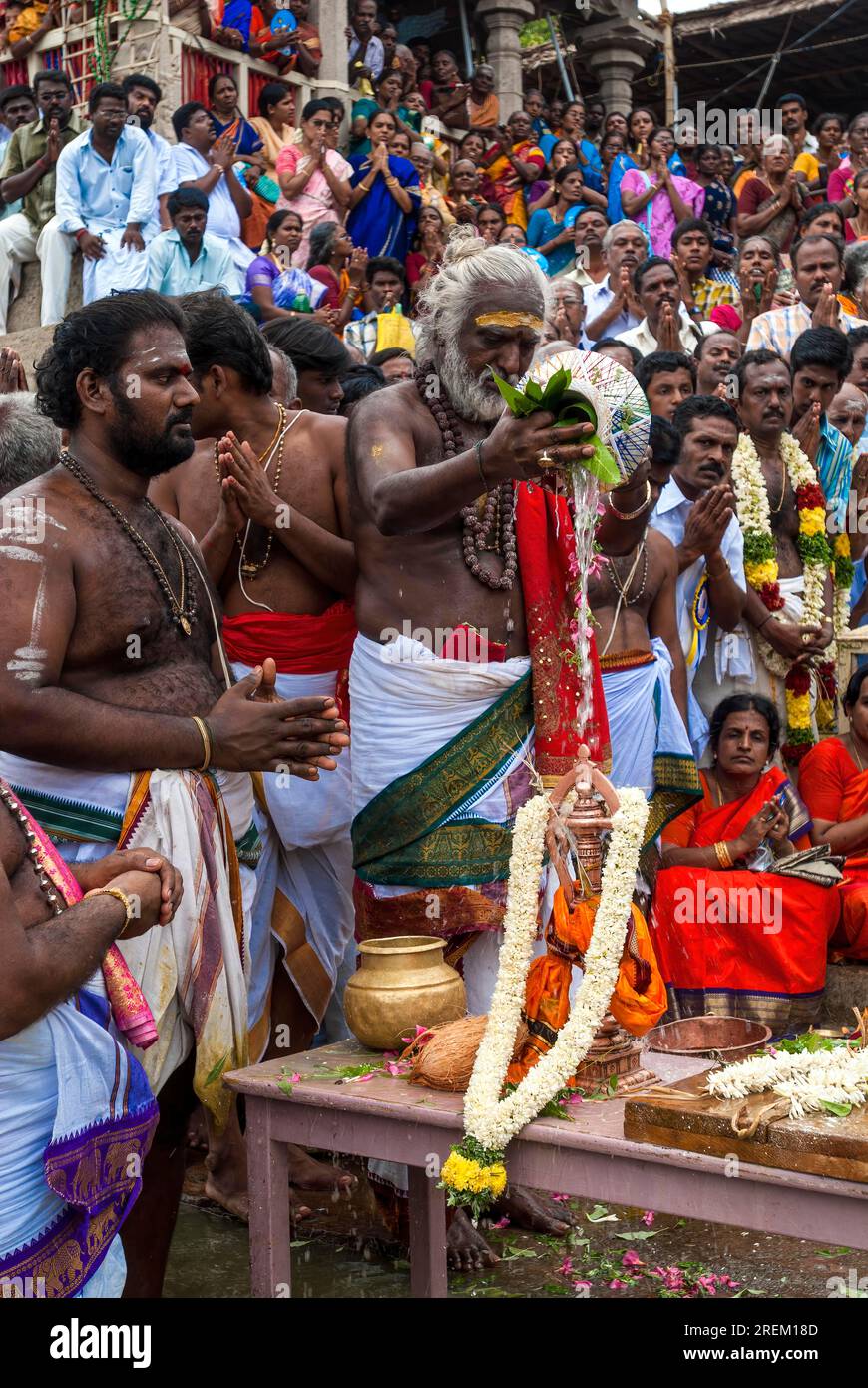Pooja Puja Abhisheka performed to urchava deity during Vinayak ...
