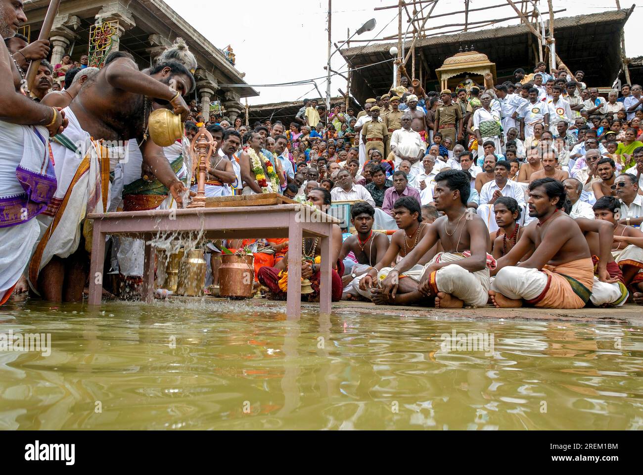 Pooja Puja Abhisheka performed to urchava deity during Ganesh Chaturthi ...