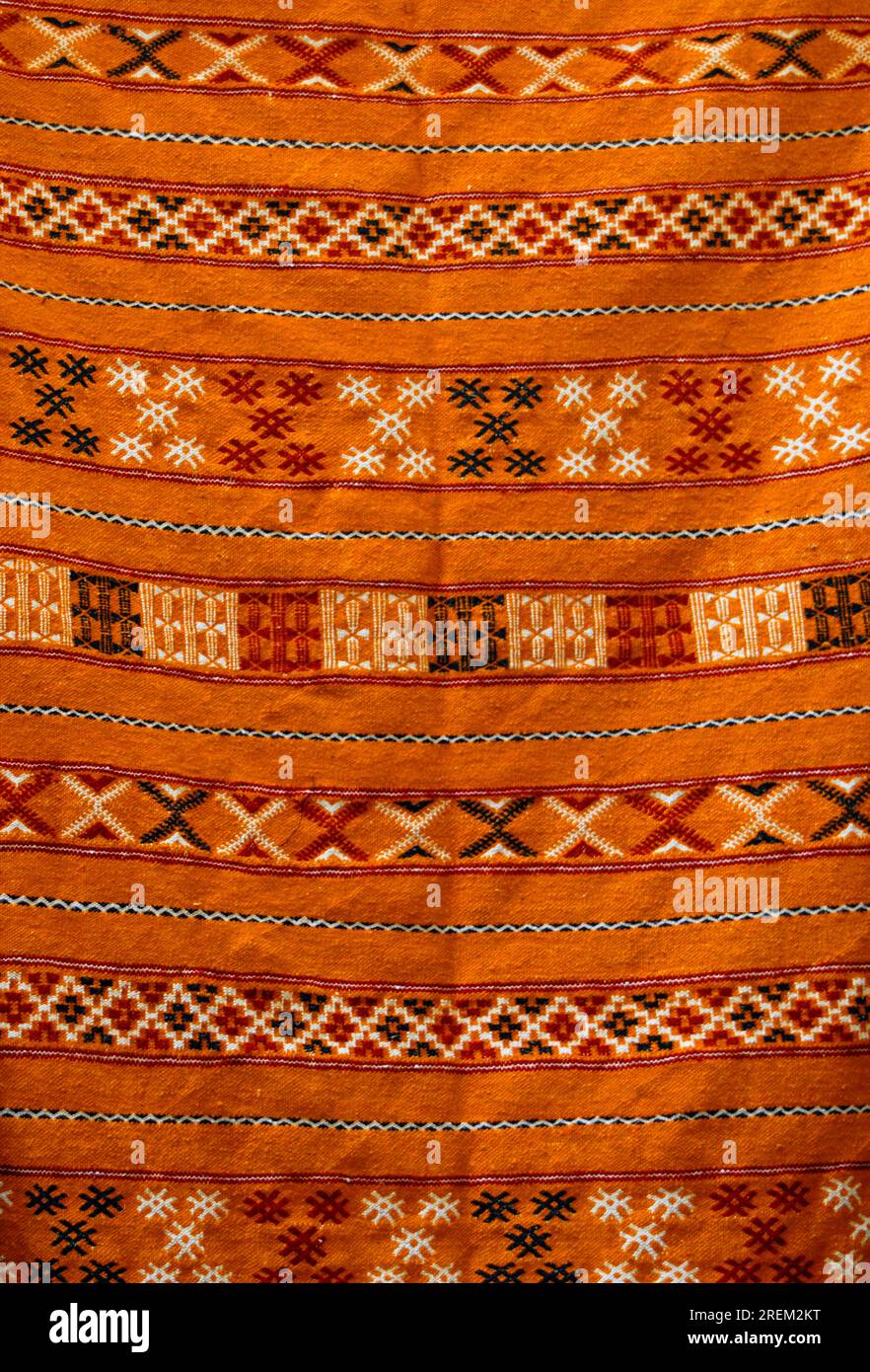 Fabric, Market, Fez, Cloth, Morocco Stock Photo - Alamy