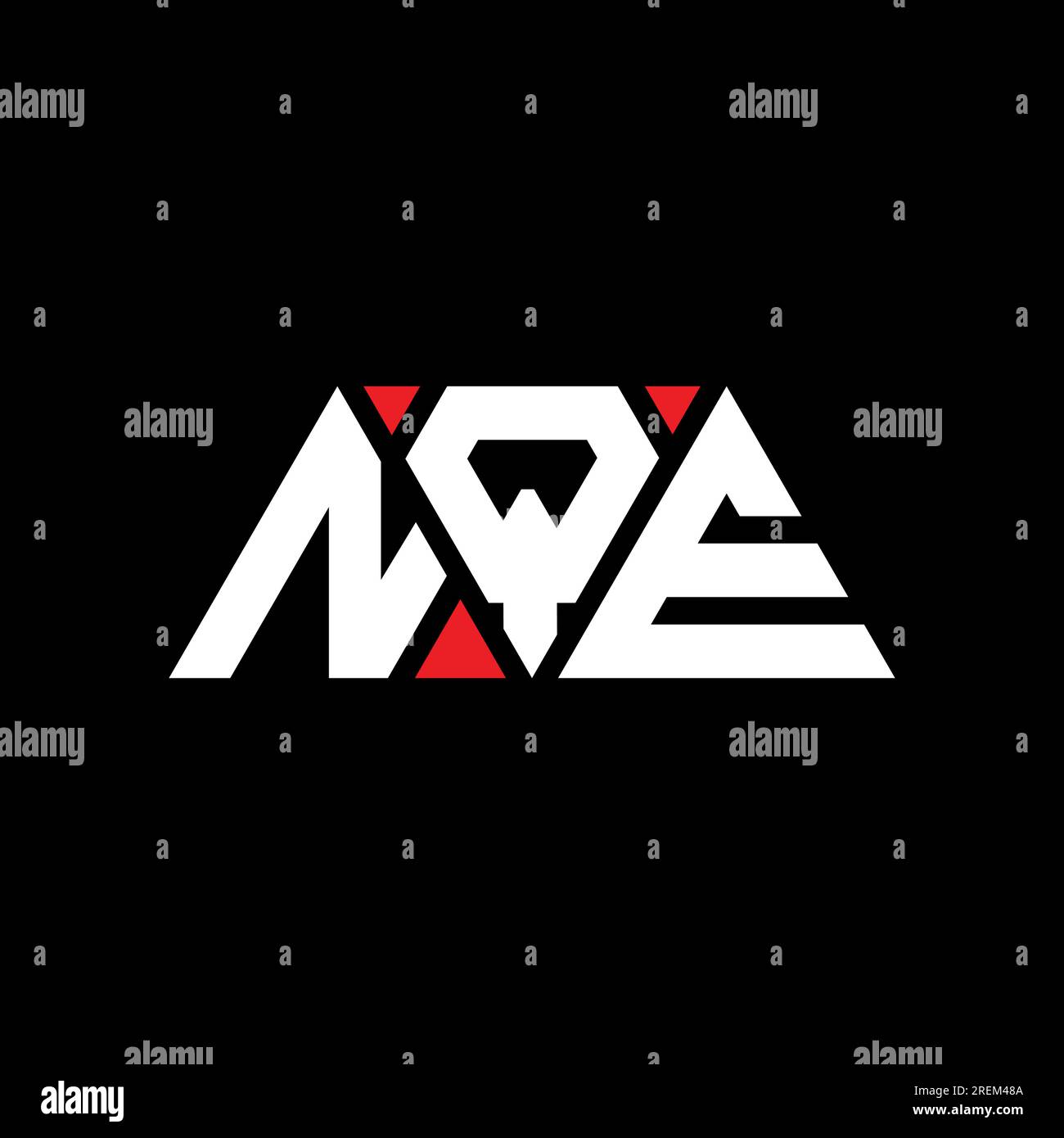 Nqe logo design hi-res stock photography and images - Alamy