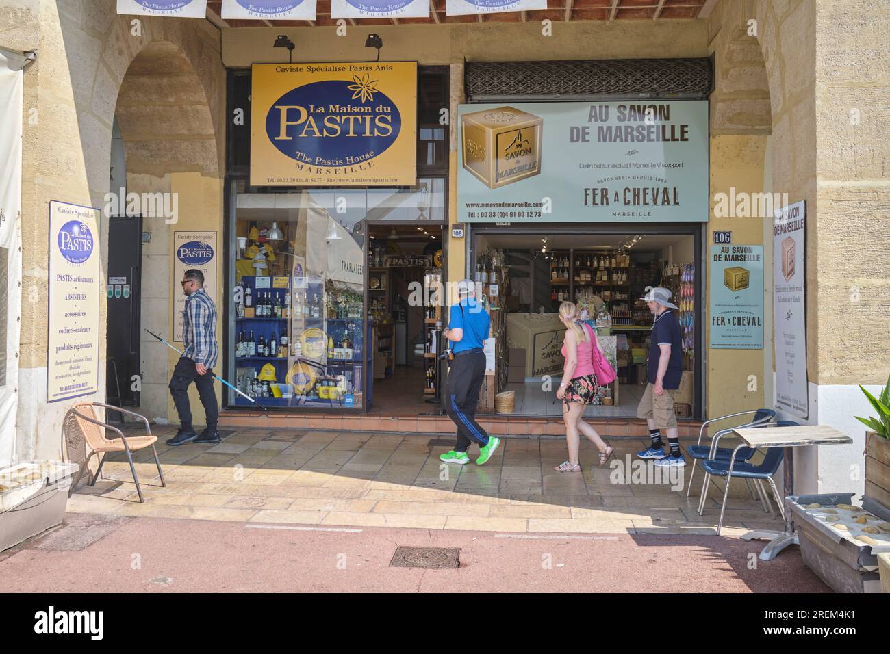 La Maison du Pastis Marseille France Stock Photo - Alamy