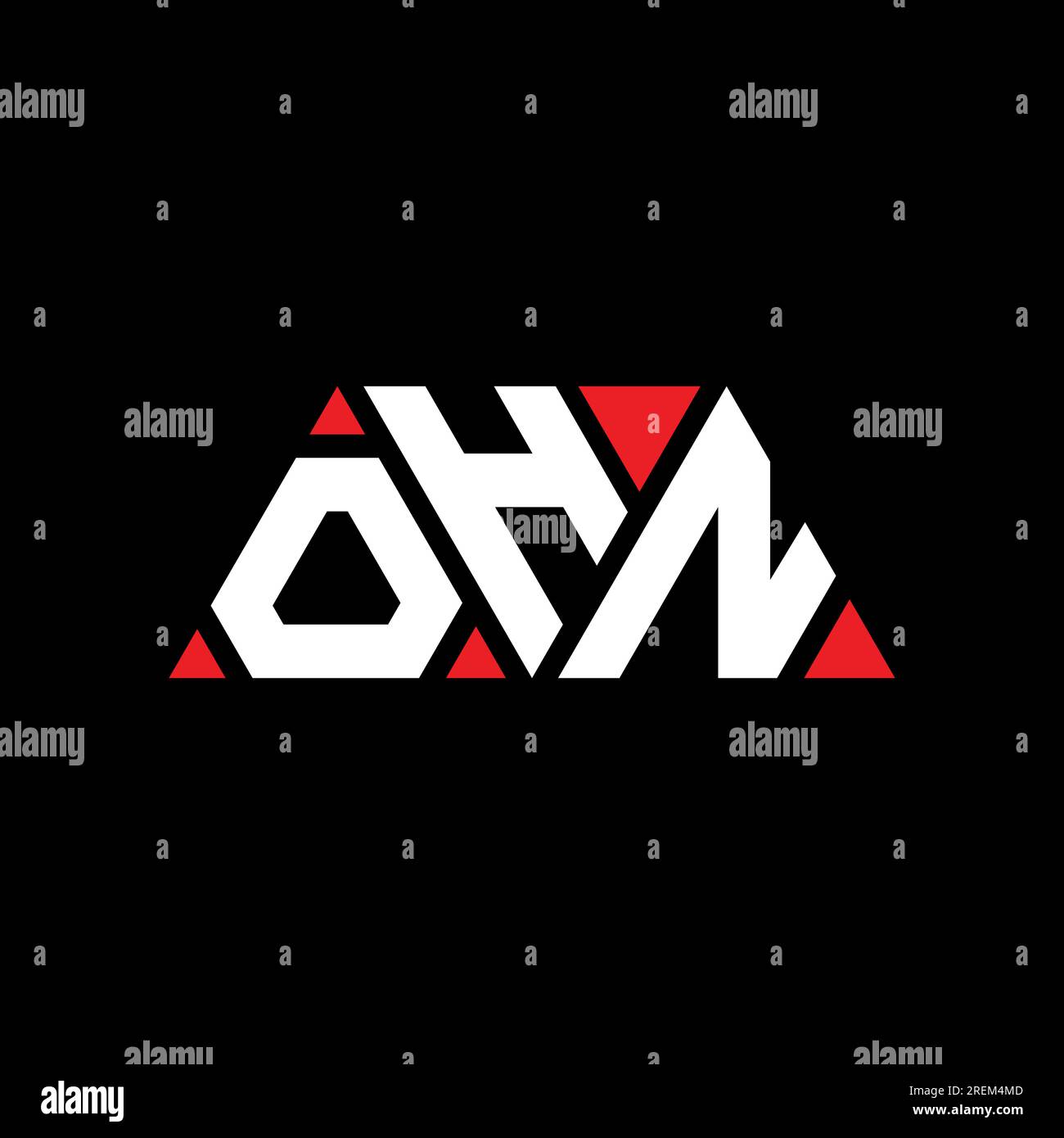 Ohn alphabet Stock Vector Images - Alamy