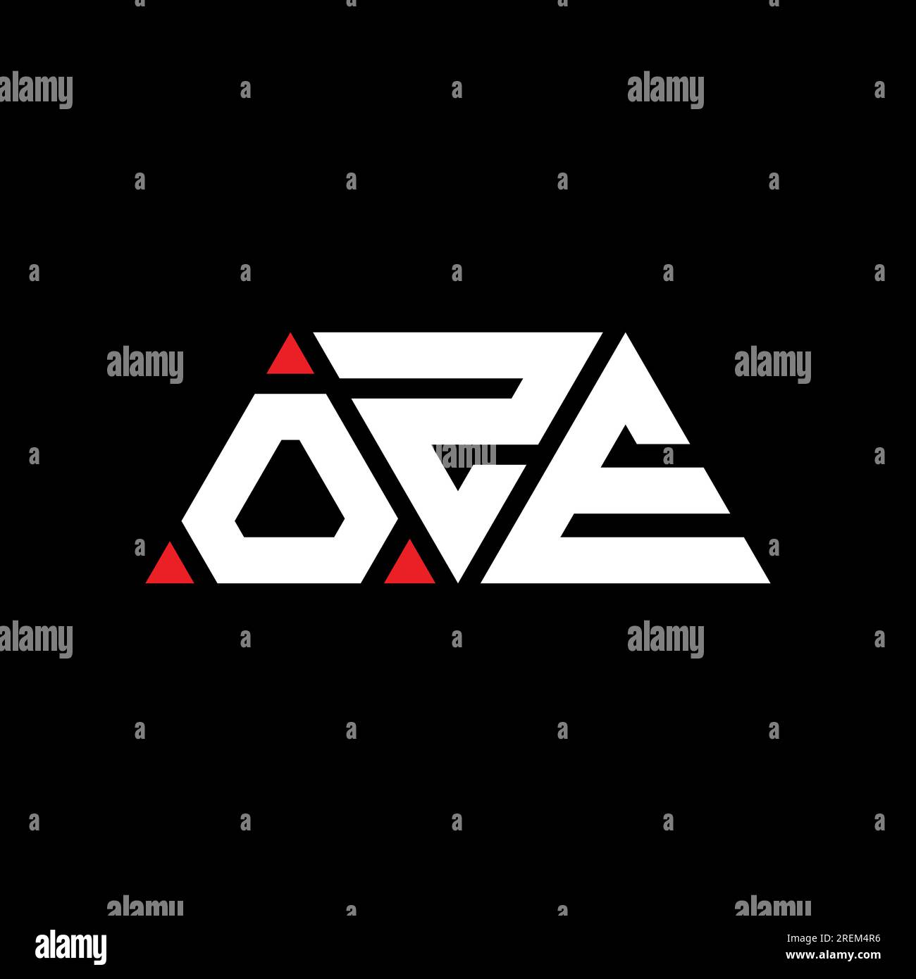 Oze logo design Stock Vector Images - Alamy