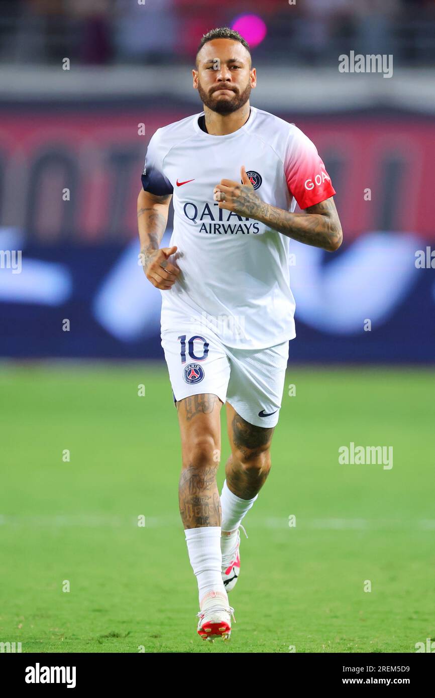 Osaka, Japan. 28th July, 2023. Neymar Jr (PSG) Football/Soccer ...