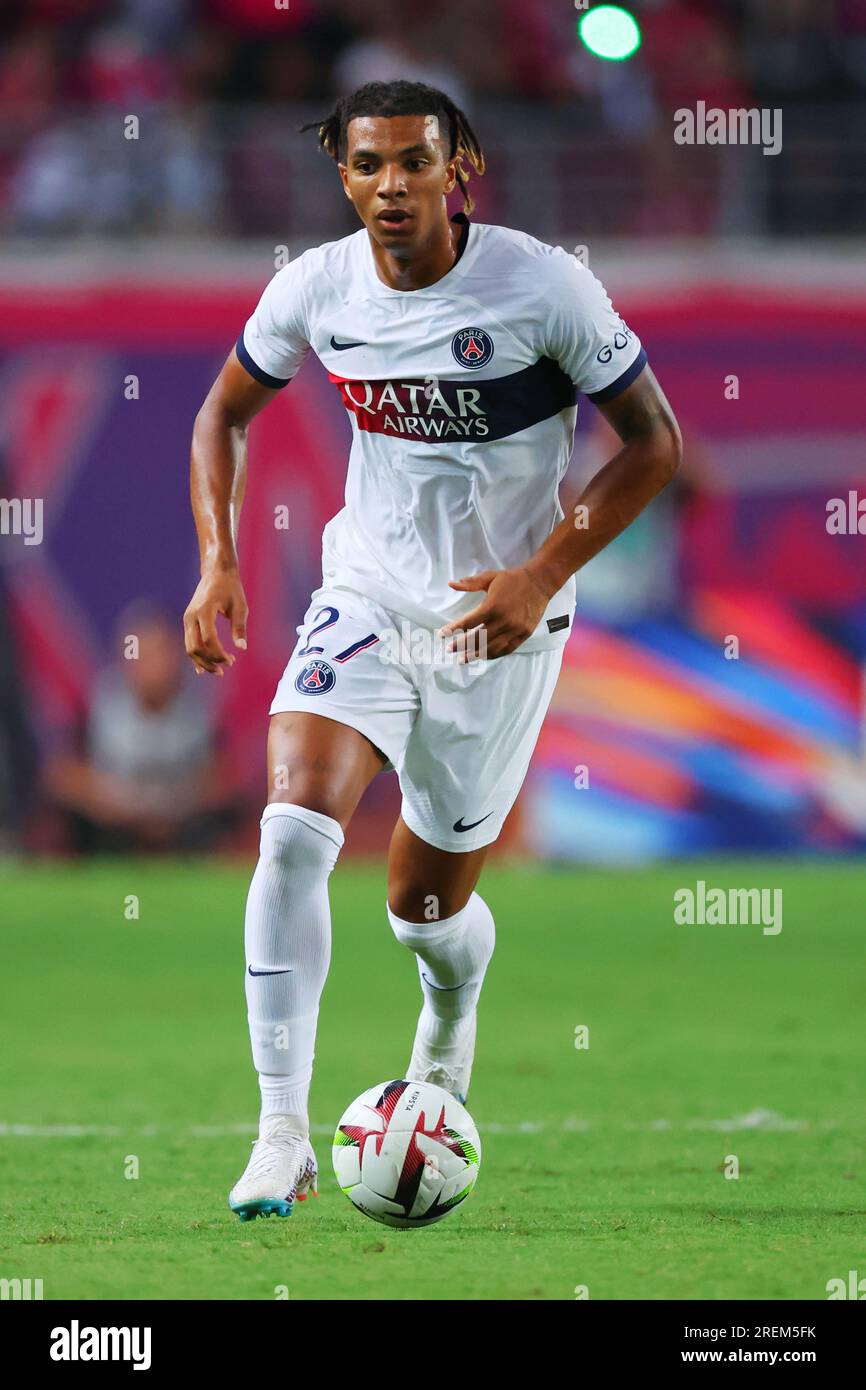 Osaka, Japan. 28th July, 2023. Cher Ndour (PSG) Football/Soccer ...