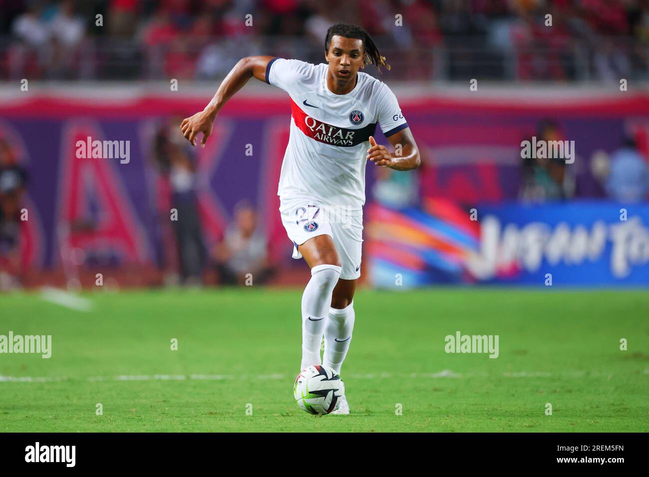 Osaka, Japan. 28th July, 2023. Cher Ndour (PSG) Football/Soccer ...