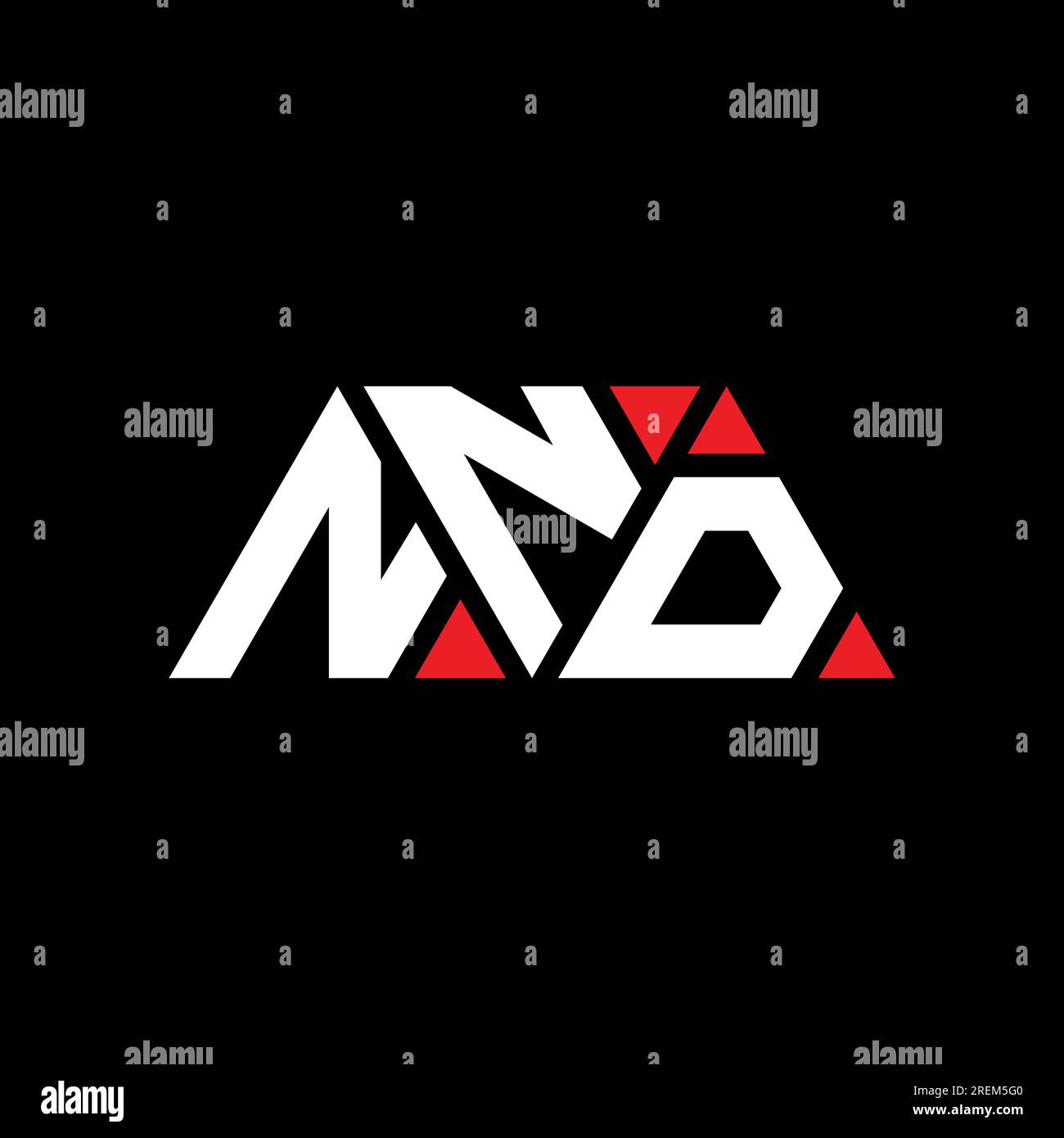 Nnd logo design hi-res stock photography and images - Alamy