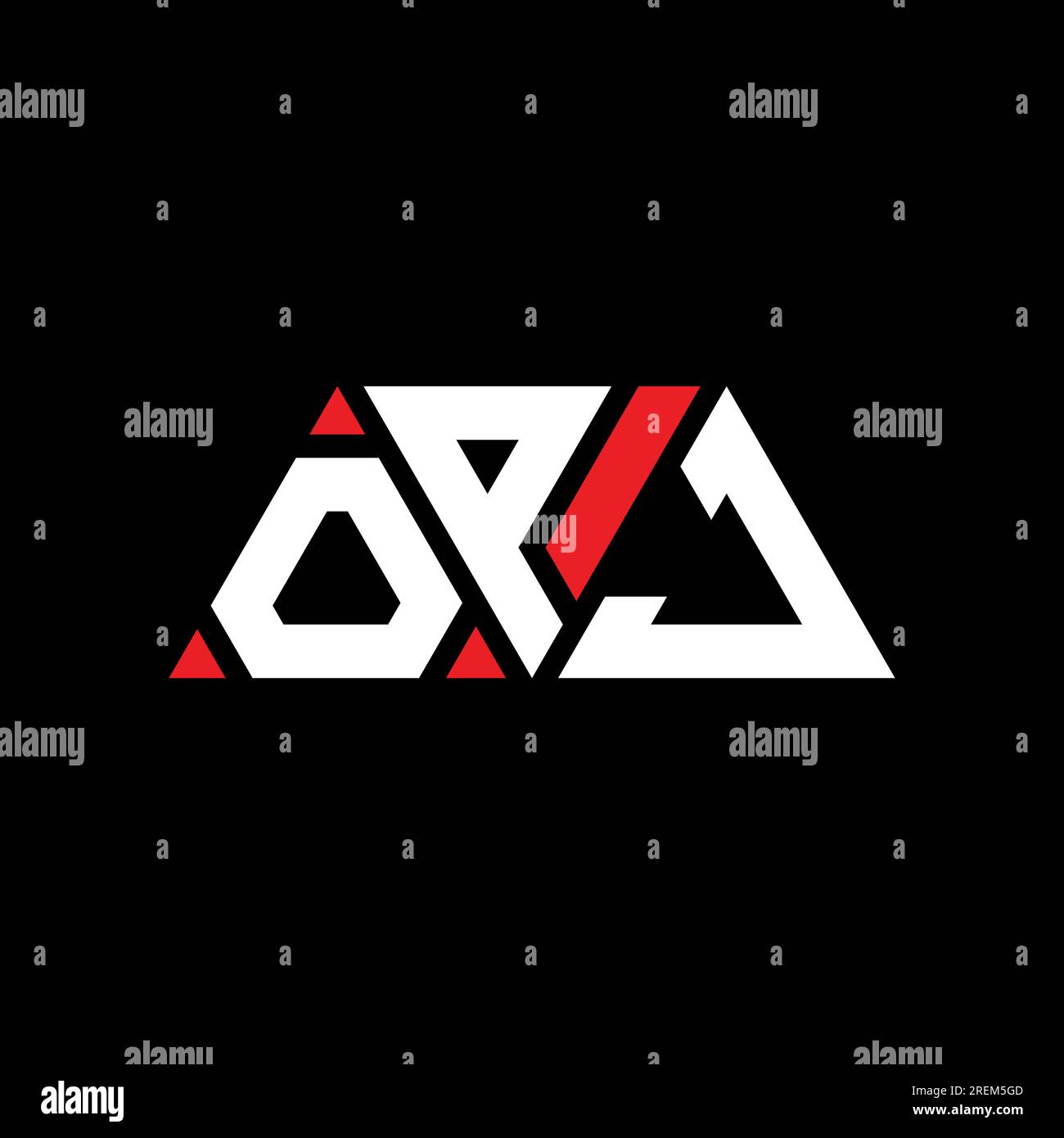 Opj logo design hi-res stock photography and images - Alamy