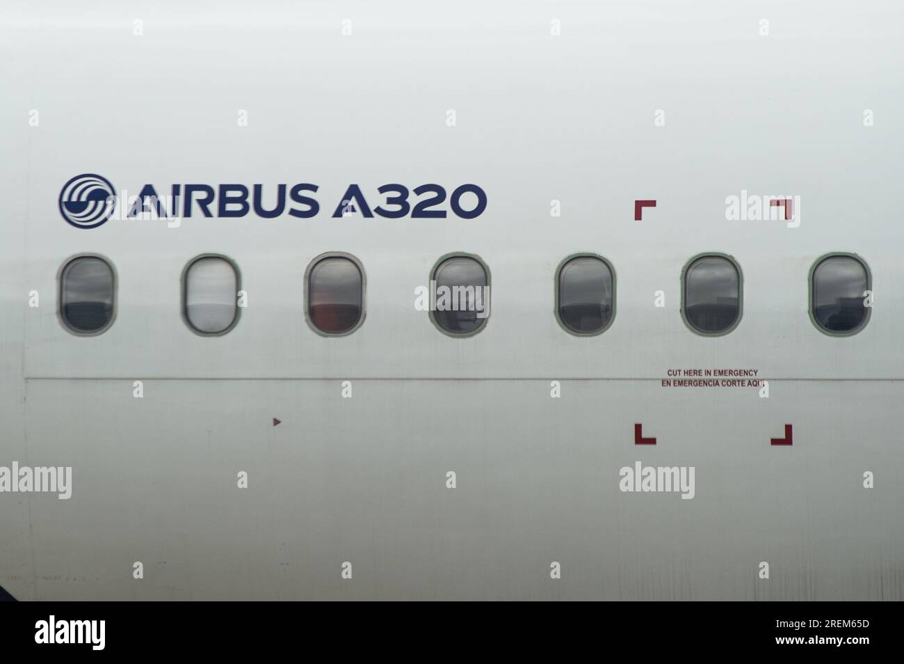 Bogota, Colombia. 28th July, 2023. A LATAM Airbus a320 is seen on a ...