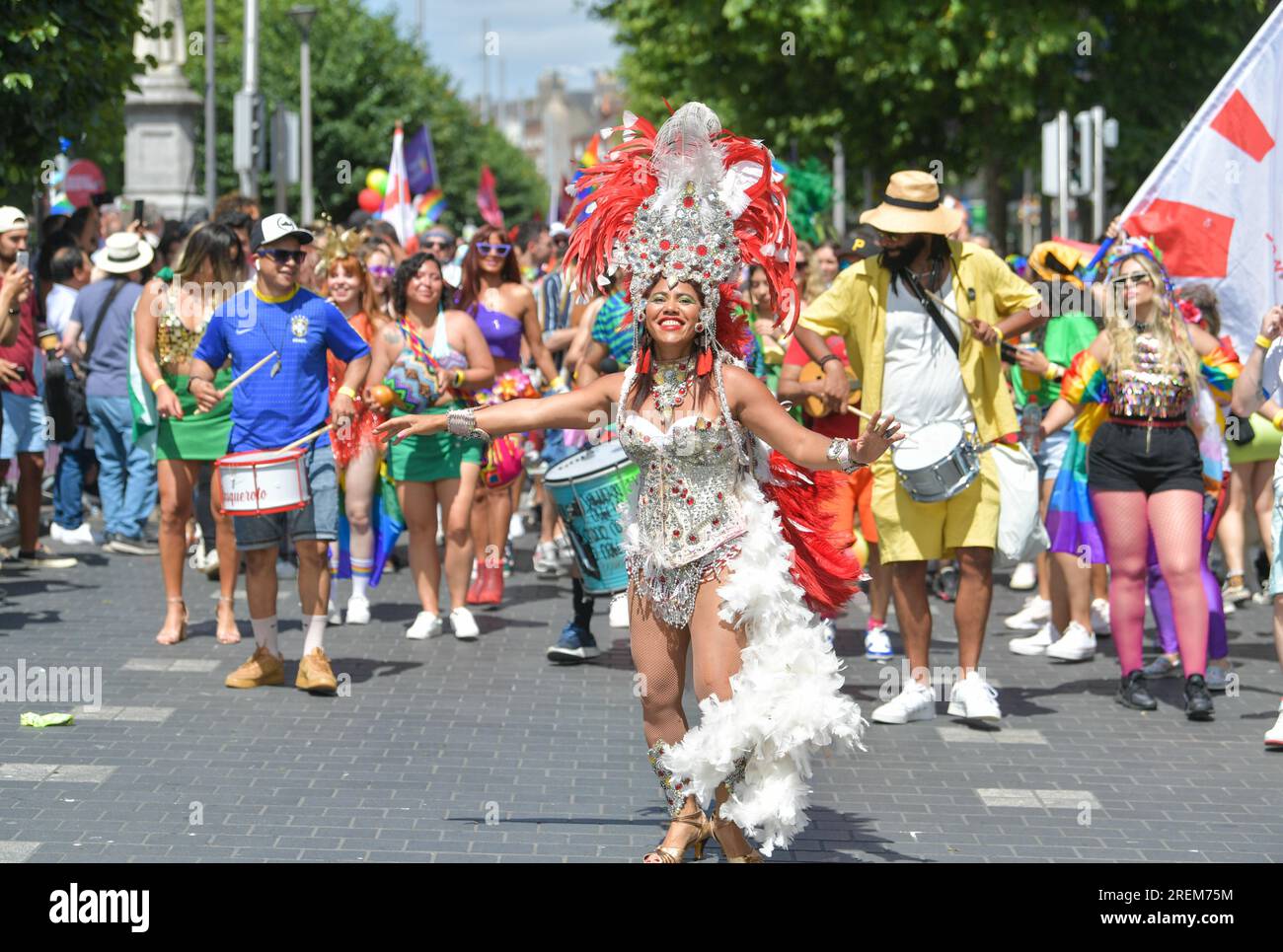 Irish Prime Minsister Leo Varadkar attends Dublin Pride Parade ...