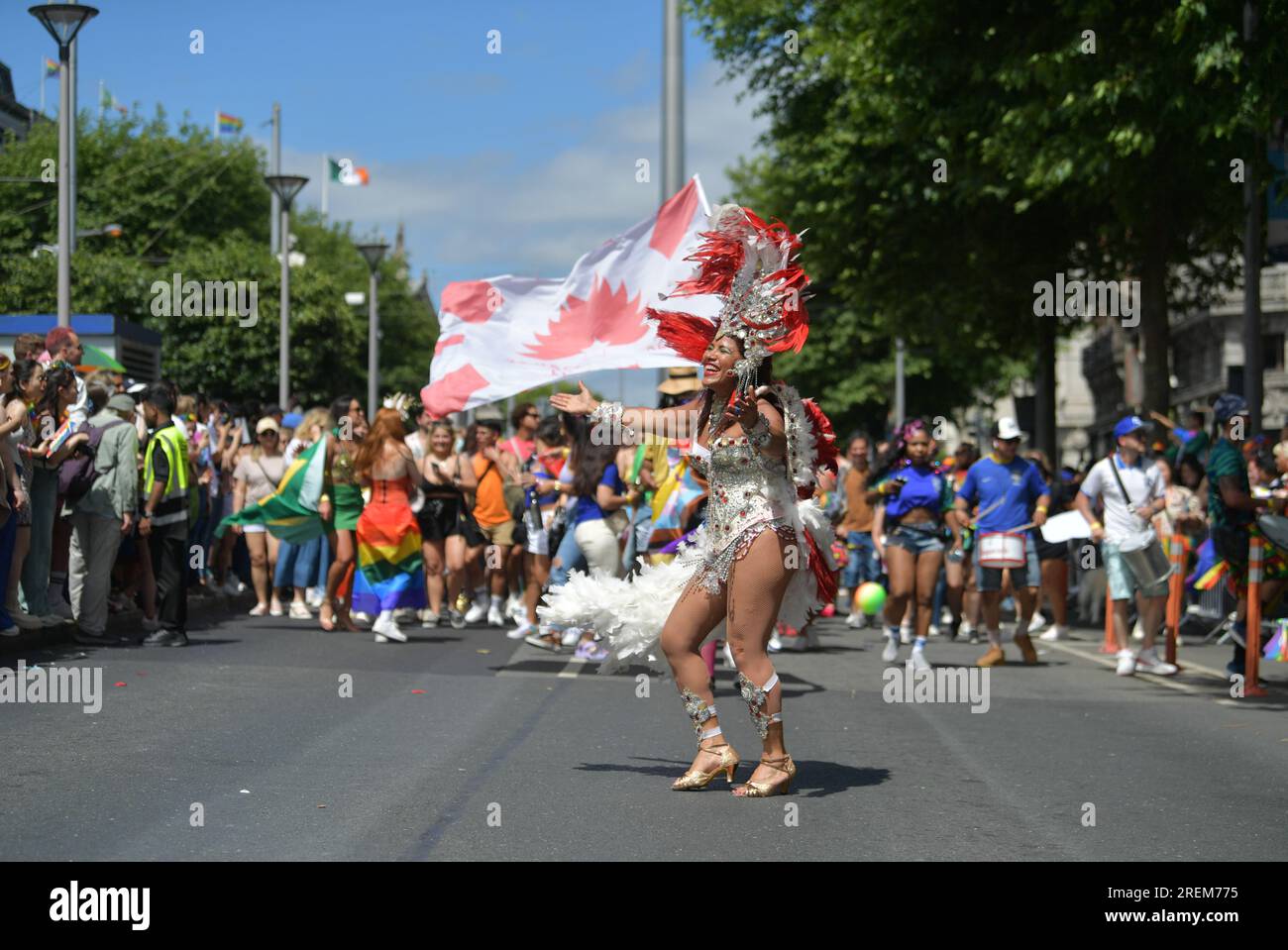 Irish Prime Minsister Leo Varadkar attends Dublin Pride Parade ...