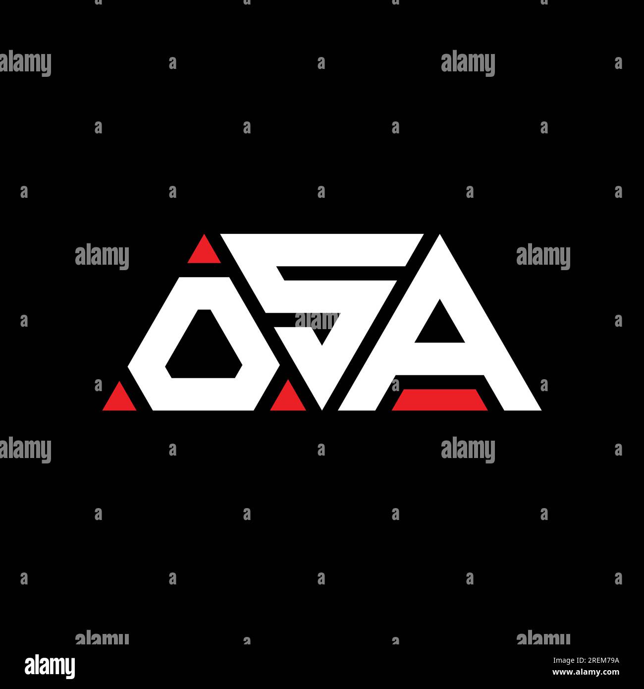 Osa Triangular Stock Vector Images Alamy