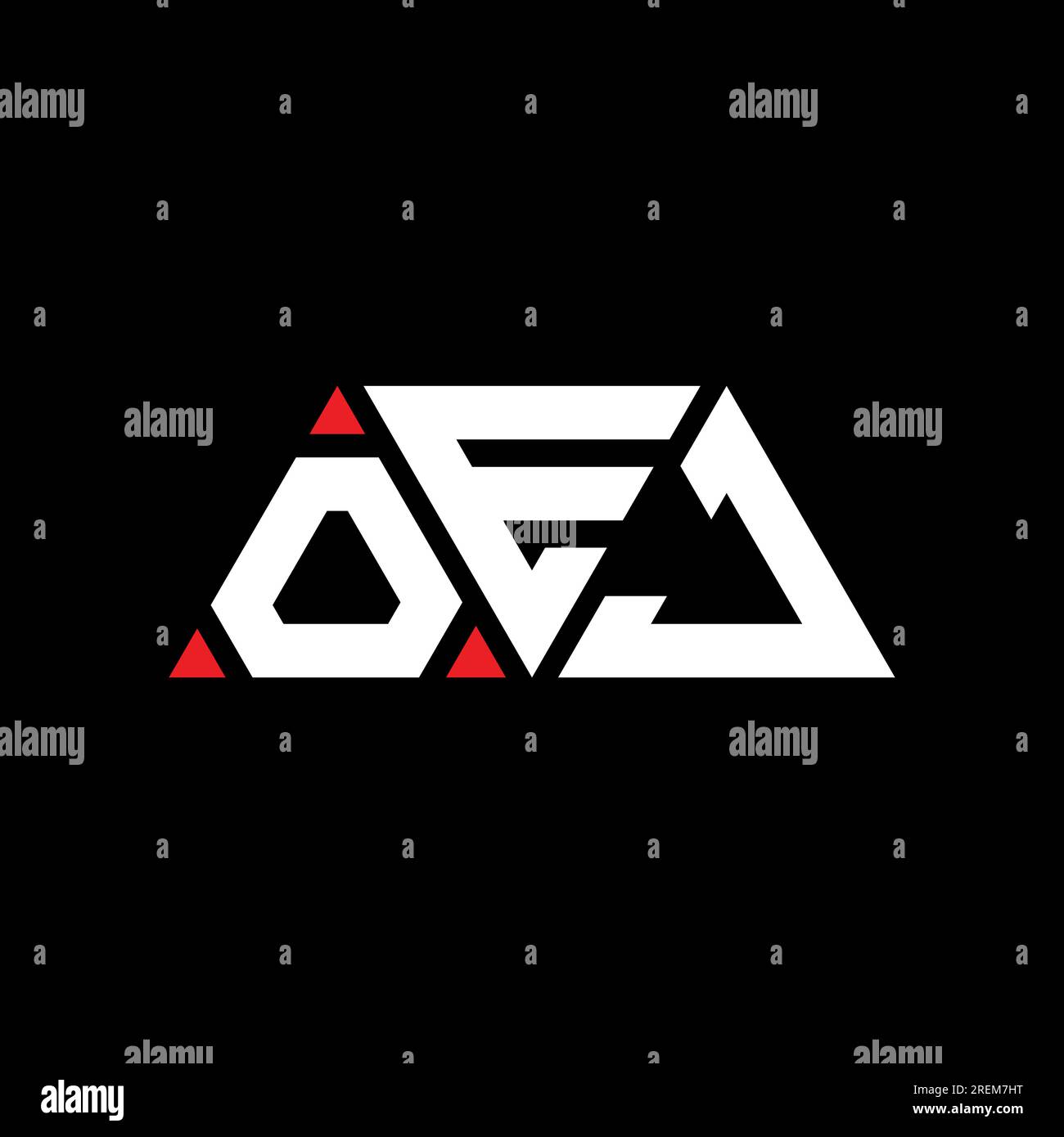 Oej logo design hi-res stock photography and images - Alamy