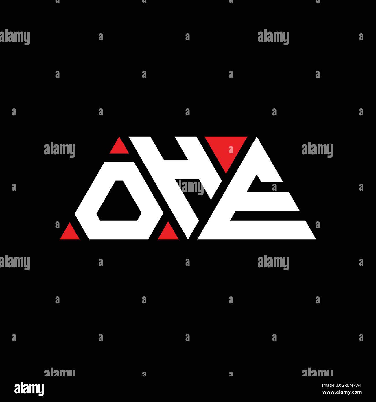 Ohe logo design hi-res stock photography and images - Alamy