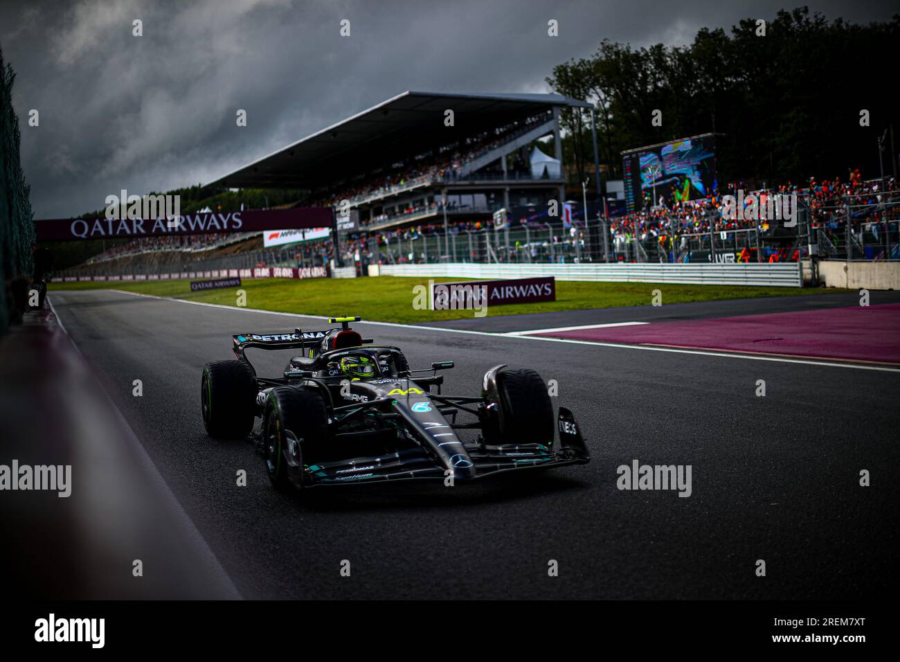 #44 Lewis Hamilton, (GRB) AMG Mercedes Ineos during the Belgian GP, Spa ...