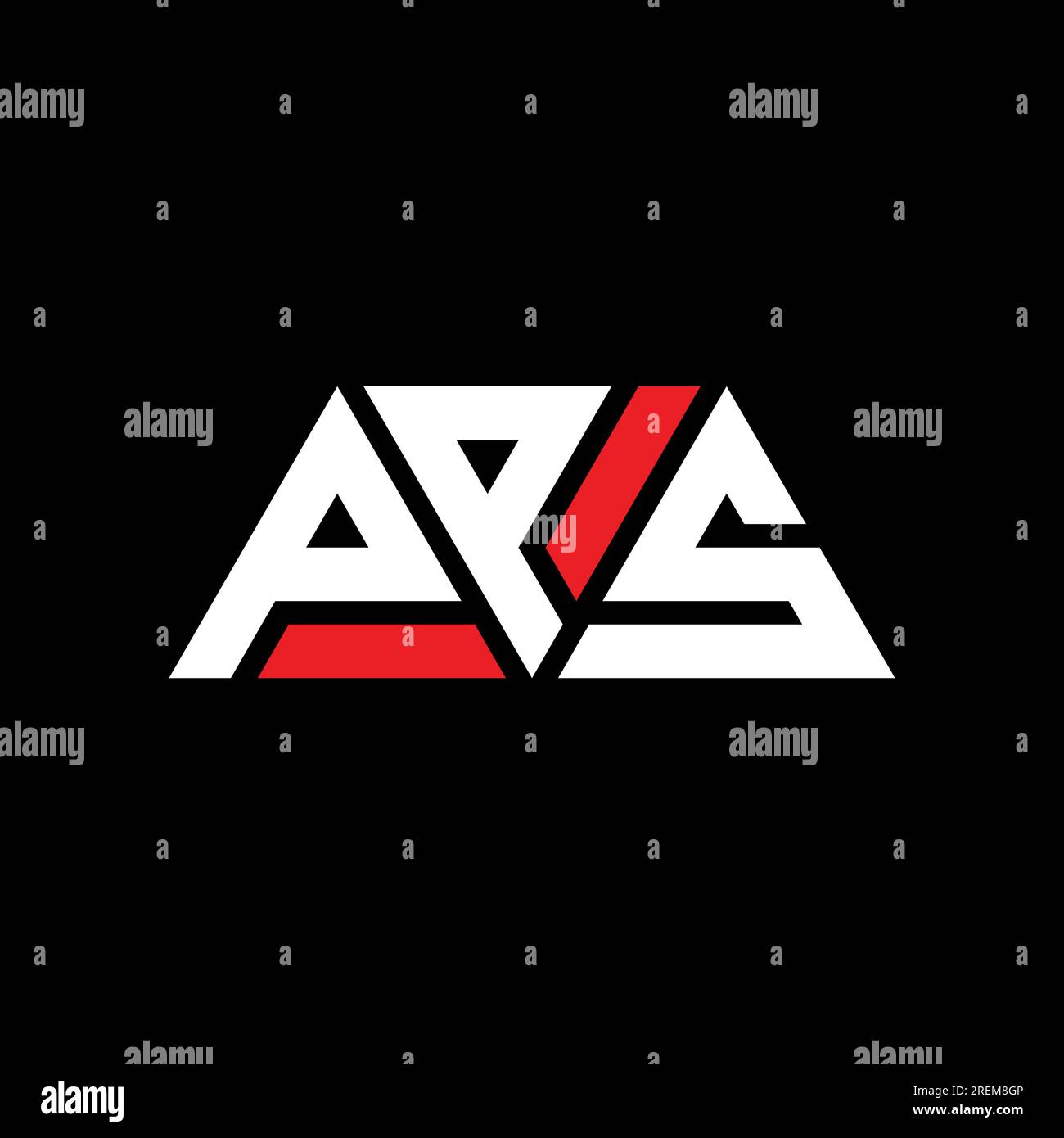 PPS triangle letter logo design with triangle shape. PPS triangle logo ...