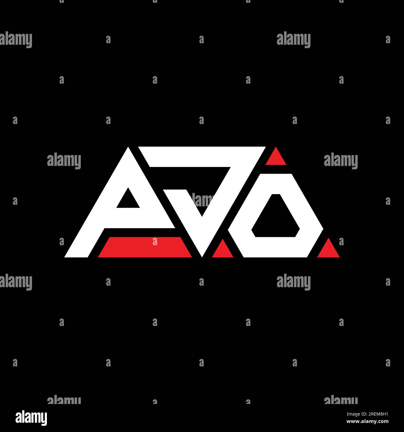 Pjo logo design hi-res stock photography and images - Alamy