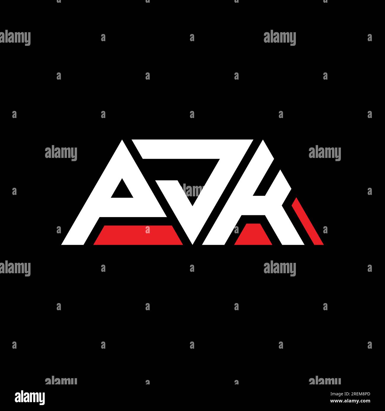 Pjk monogram Stock Vector Images - Alamy